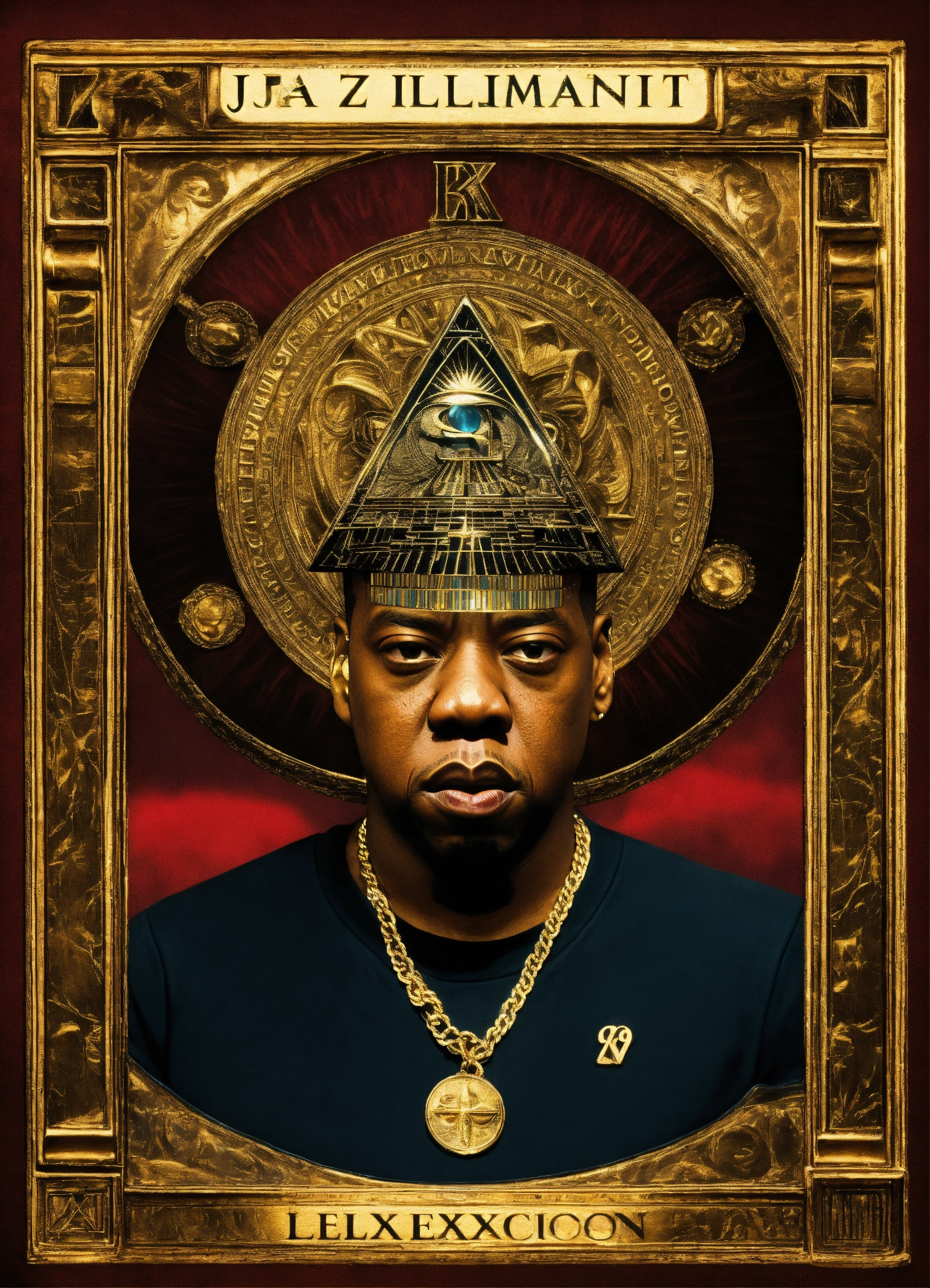 Lexica - Jay Z new album cover for “Illuminati Lexicon”