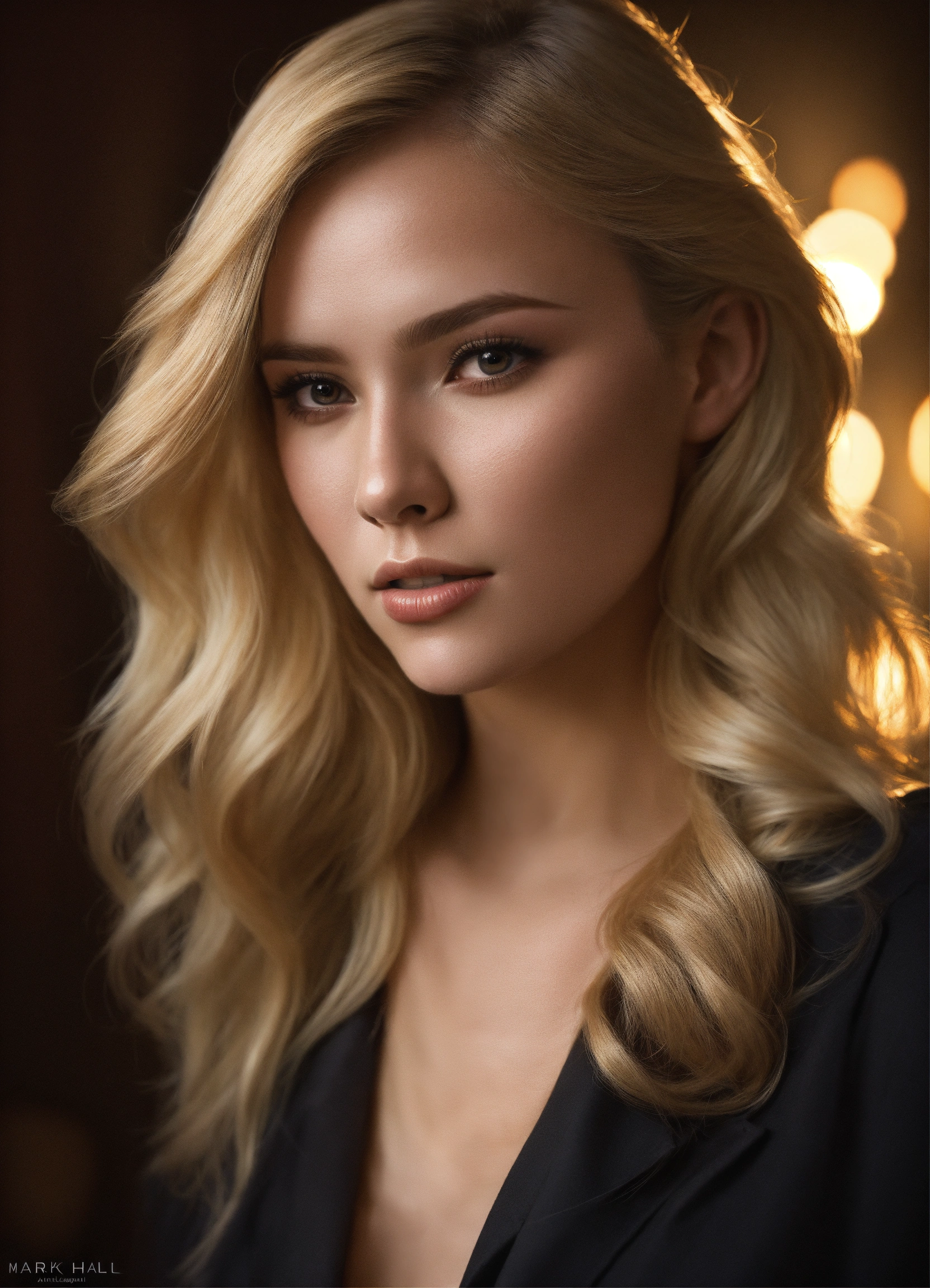 Lexica - Blonde, model, portrait, elegant, professionally retouched ...