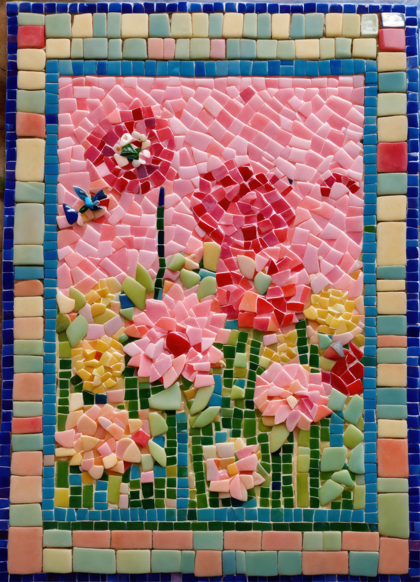 Lexica - Beautiful mozaic for a baby girl