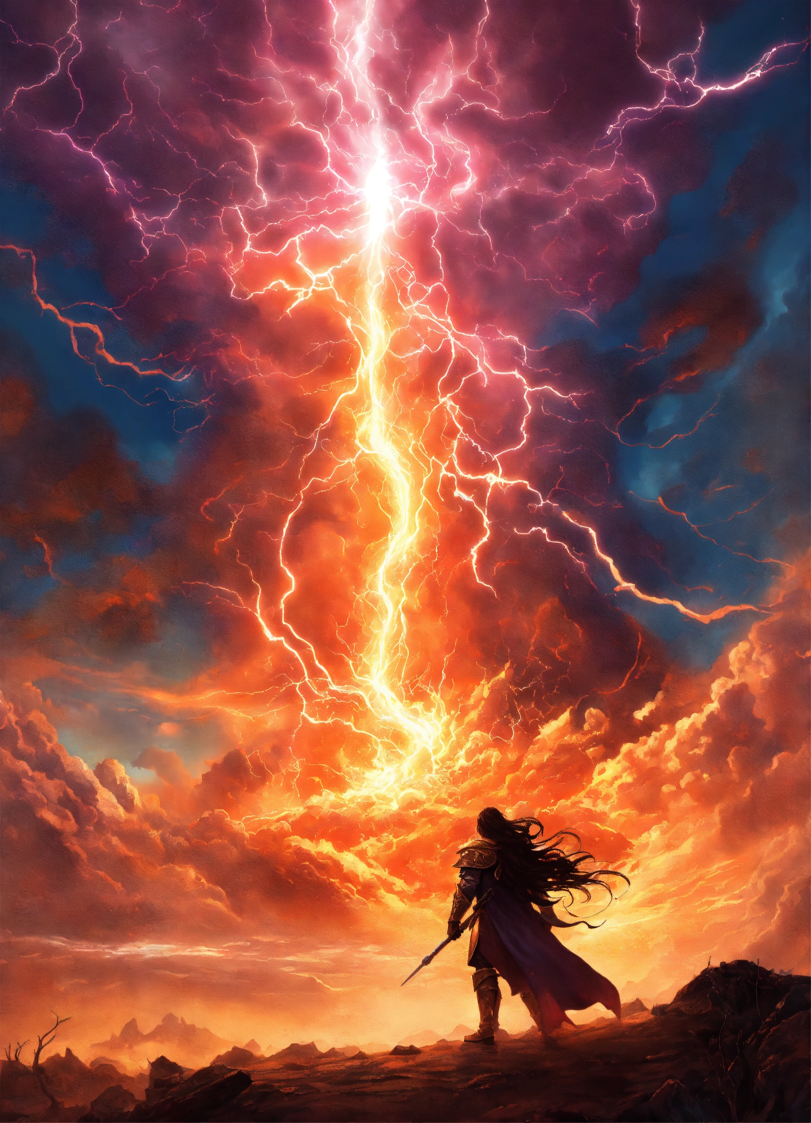 Lexica - A devastating celestial storm with tendrils of energy ...