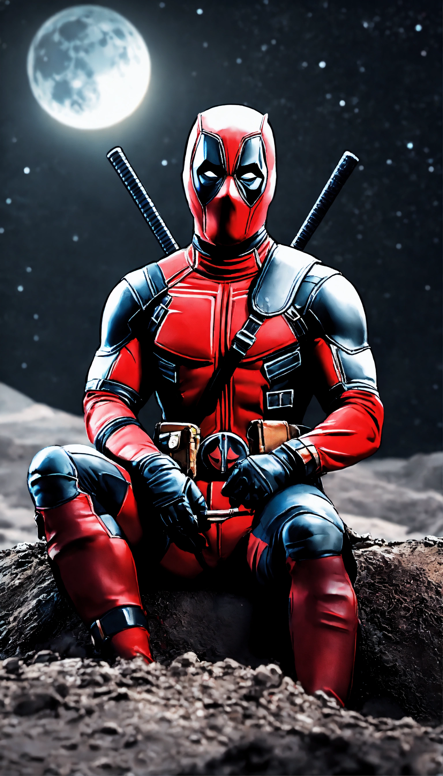 Lexica - Realistic, deadpool themed indian, wearing traditional Indian ...