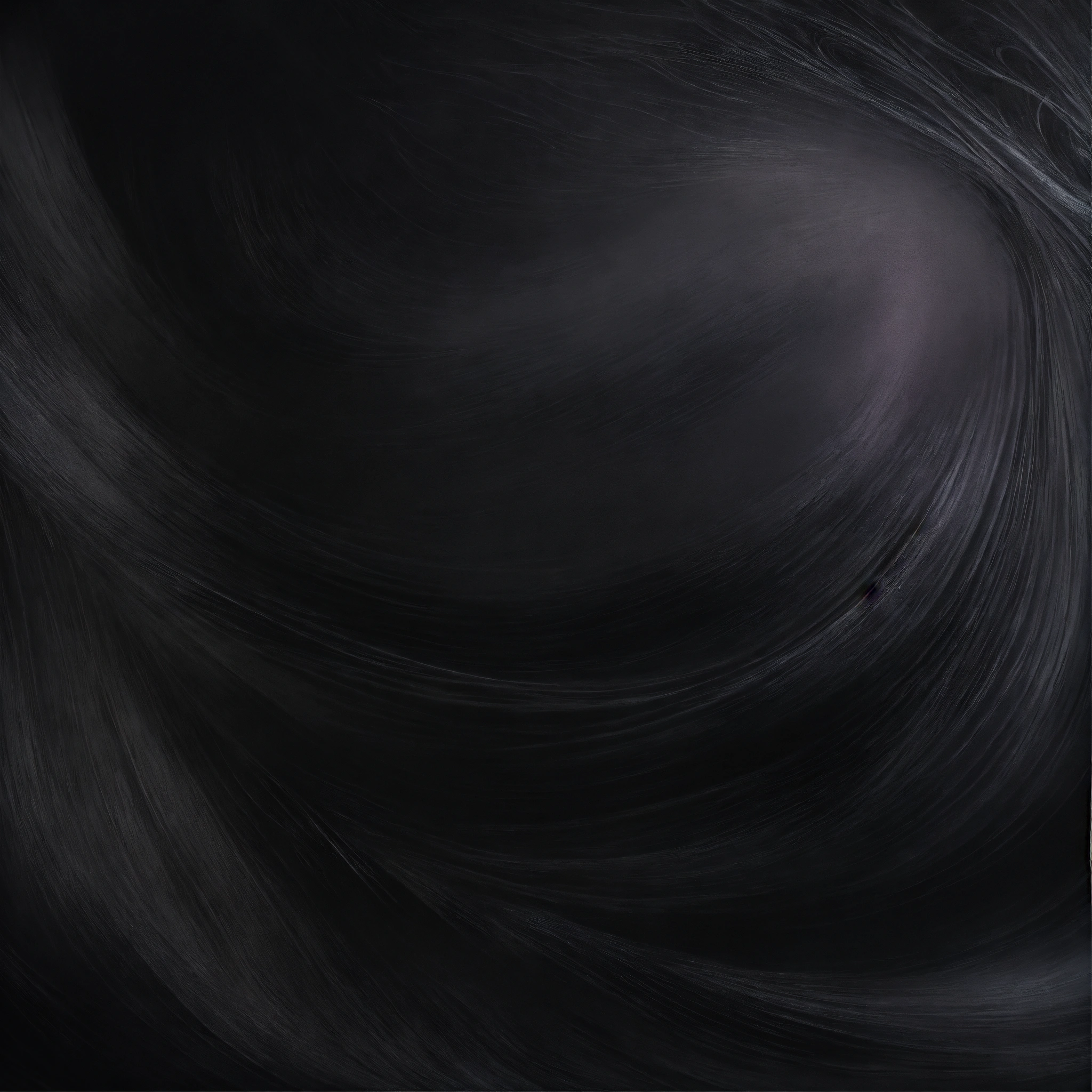 Lexica - Pure ebony background, a translucent divine mist