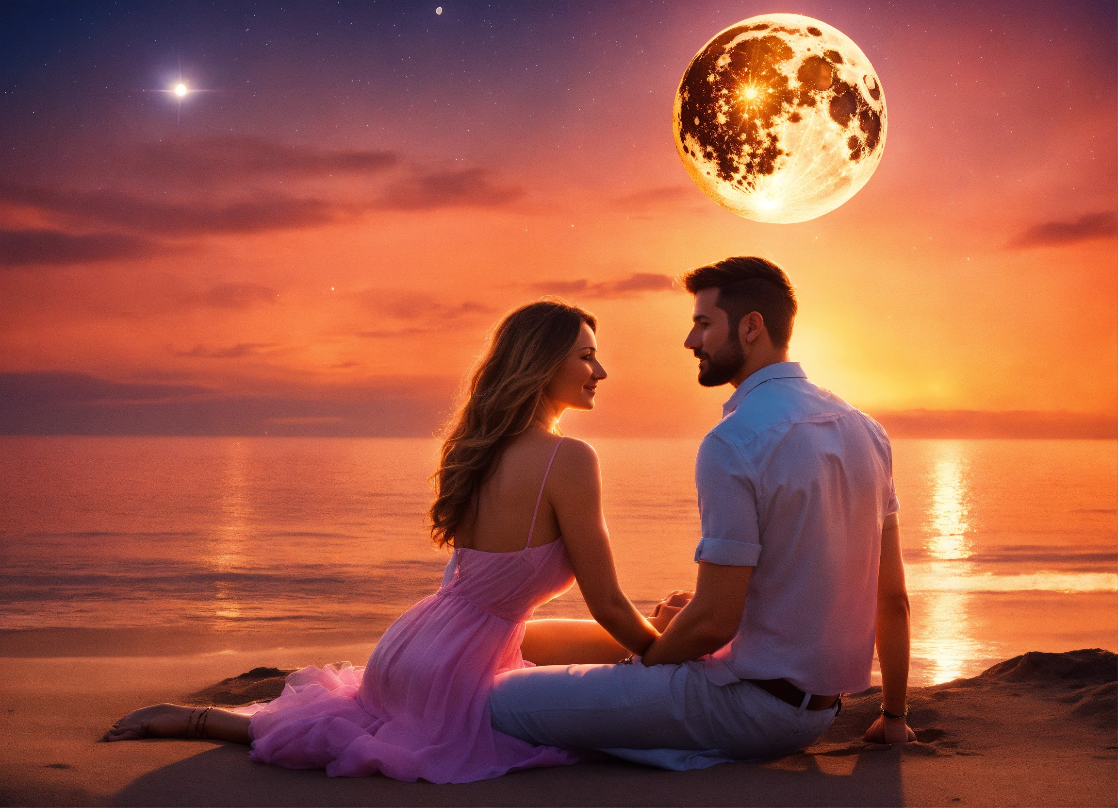 Lexica - Two successful in love successful woman and man 35 years old ...