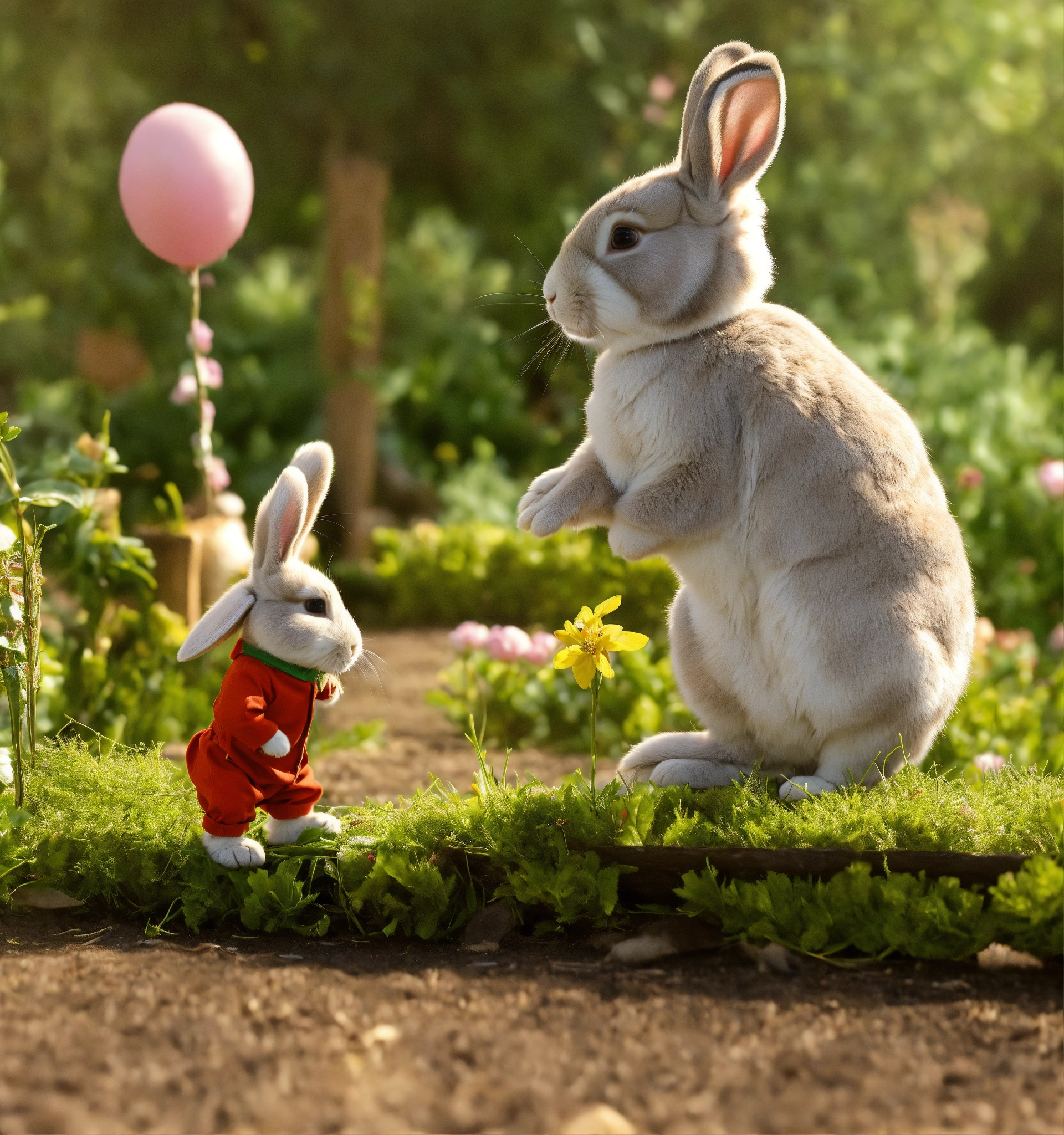 Lexica - Benny agreed, "And 'B' can be for Bunny, just like me! Let's ...
