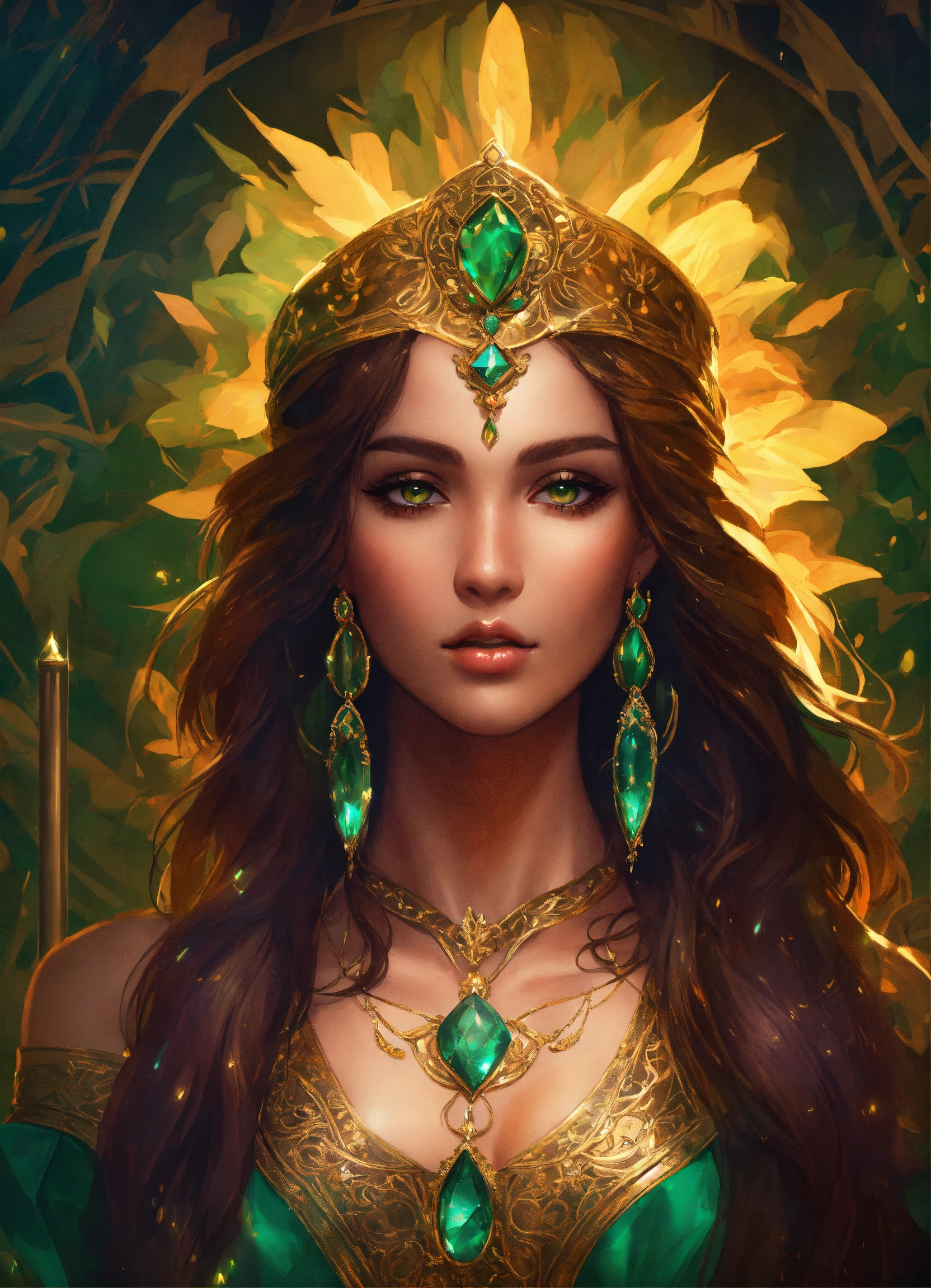Lexica - Symmetry, full body portrait of gorgeous, persian elf ...
