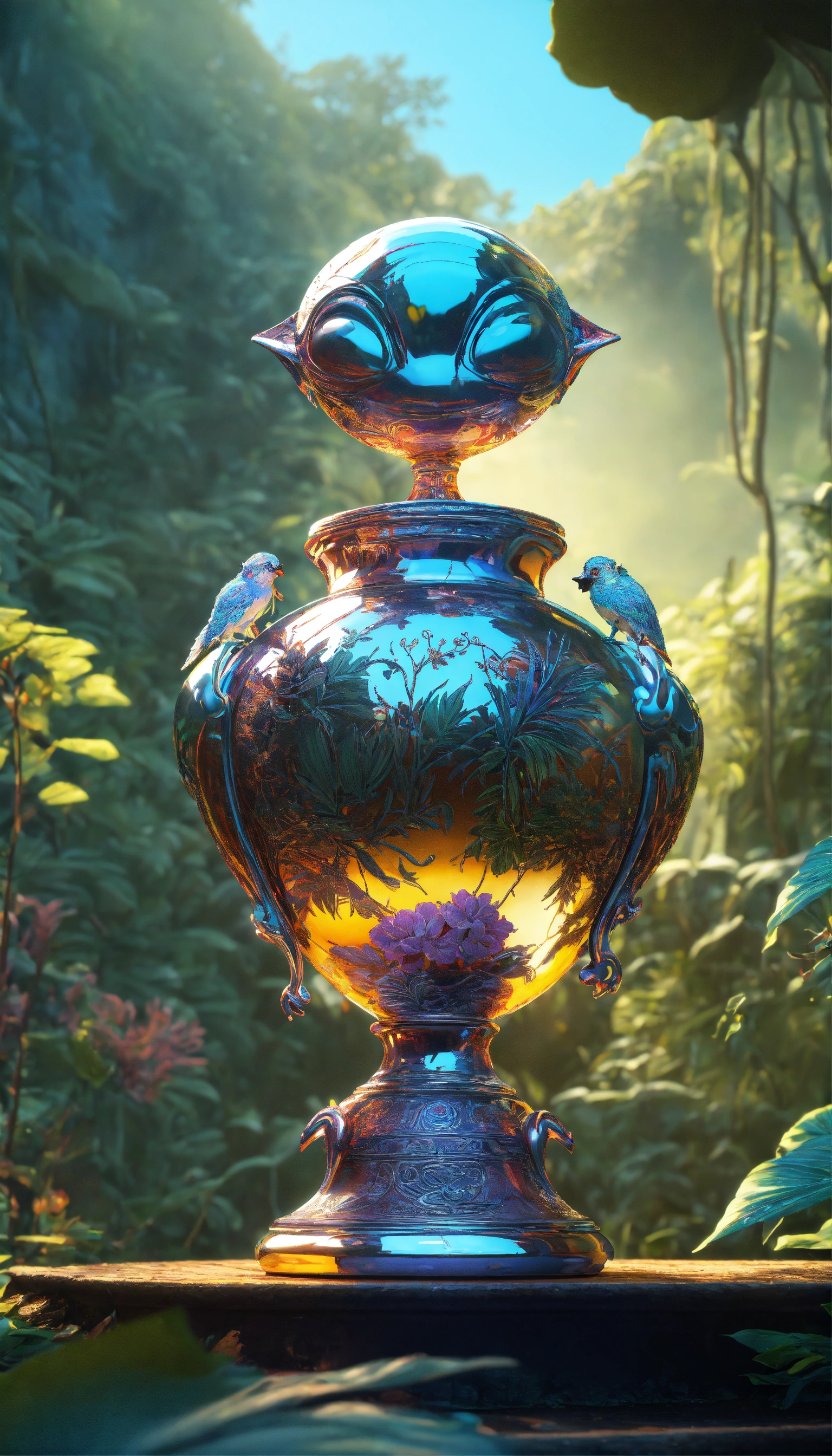 Lexica - Extremely Ultrarealistic Photorealistic 3D cute iridiscent ...