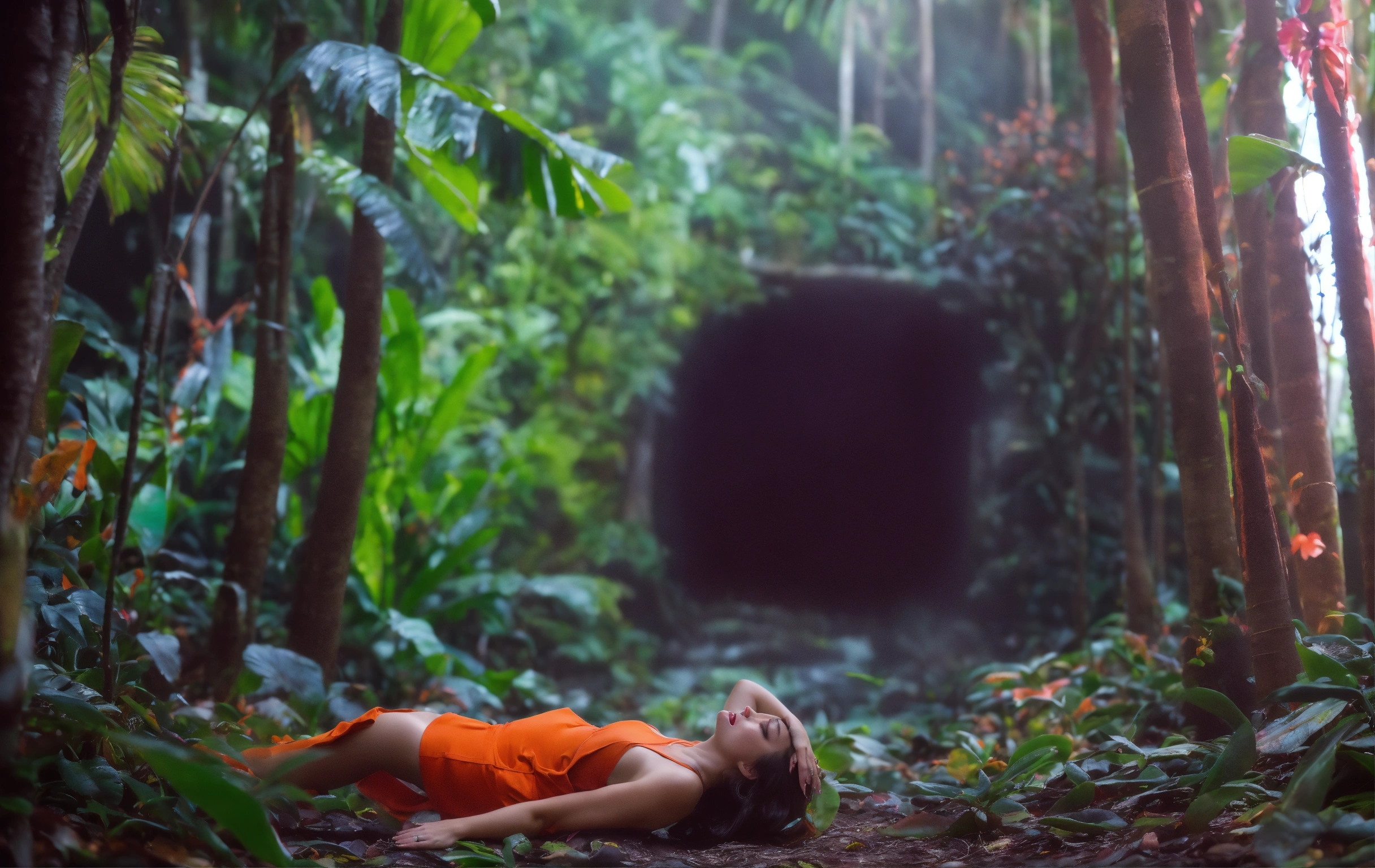 Lexica - Full body 8K top down image of scared and shocked in pain ...