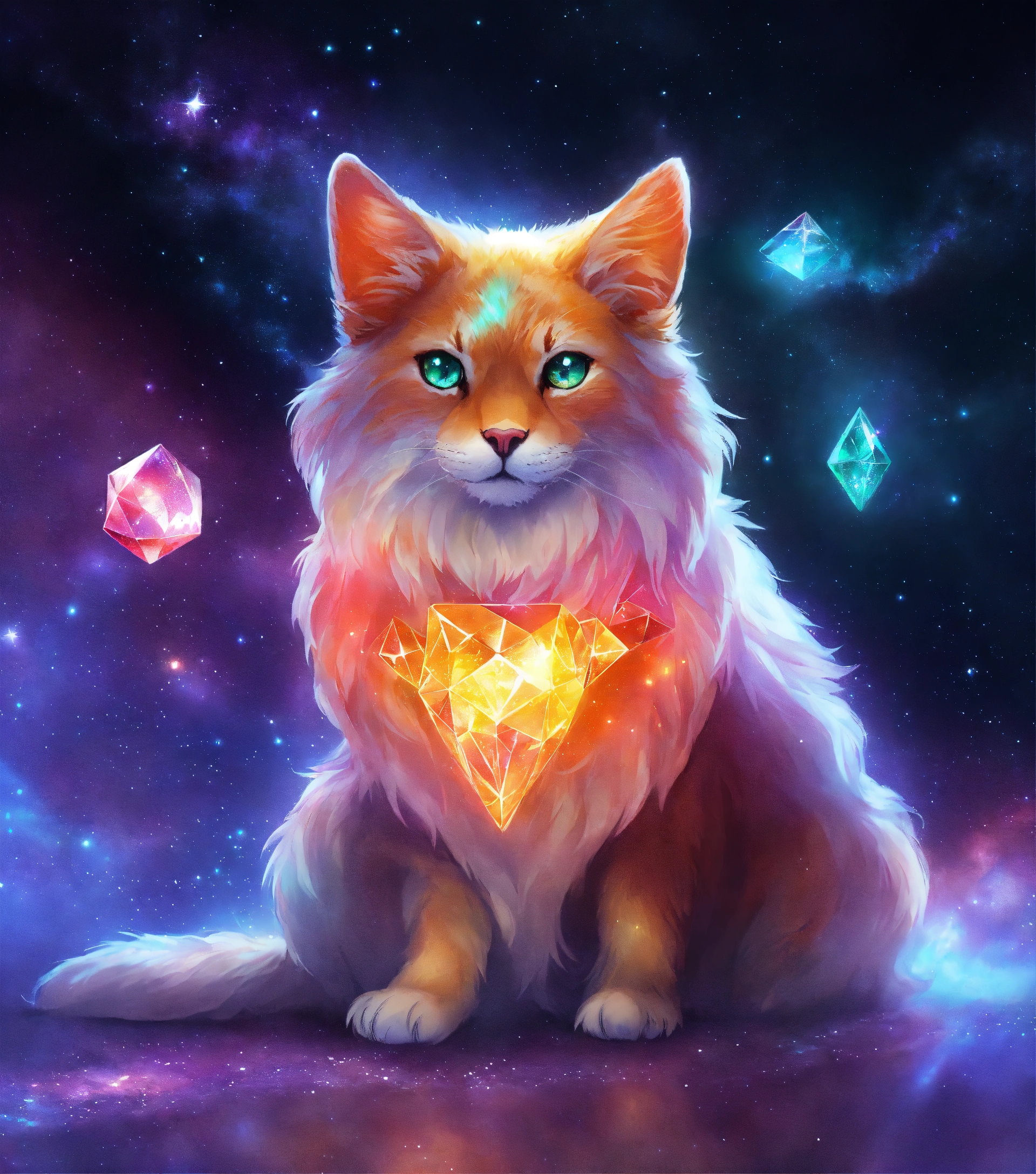 Lexica - Crypto Critter Nebulous Nebulith An ethereal entity, Nebulous ...