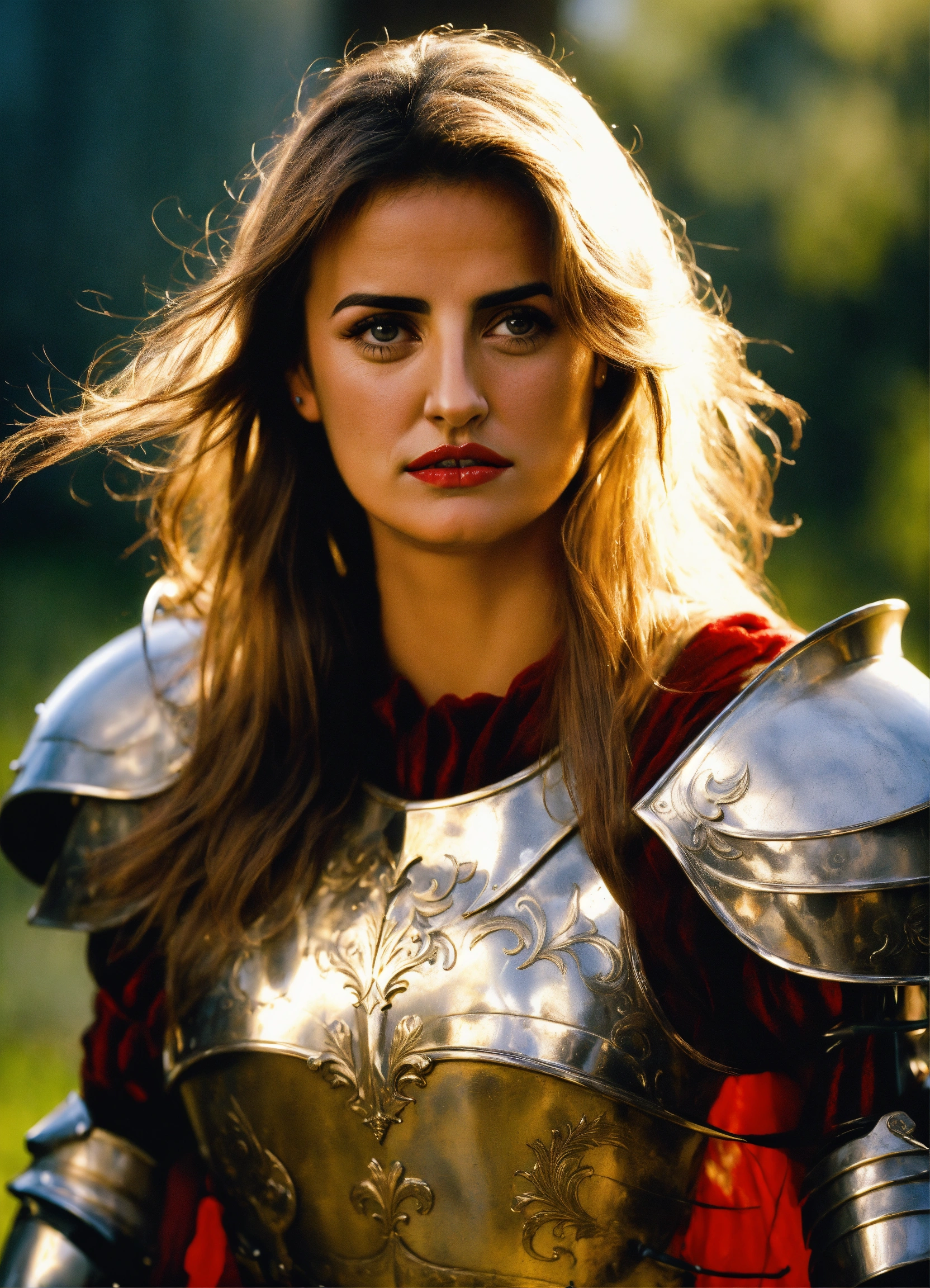 Lexica - Photo quality color portrait of young beautiful Penelope Cruz ...