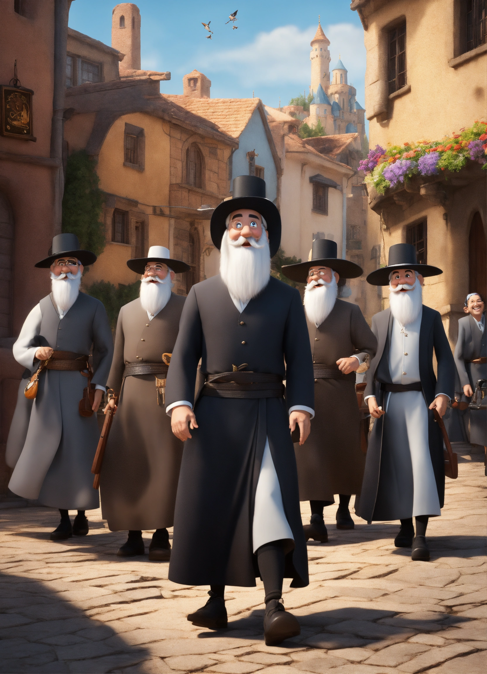 Lexica - Peace and brotherhood and joy among a group of Hasidic Jews in ...