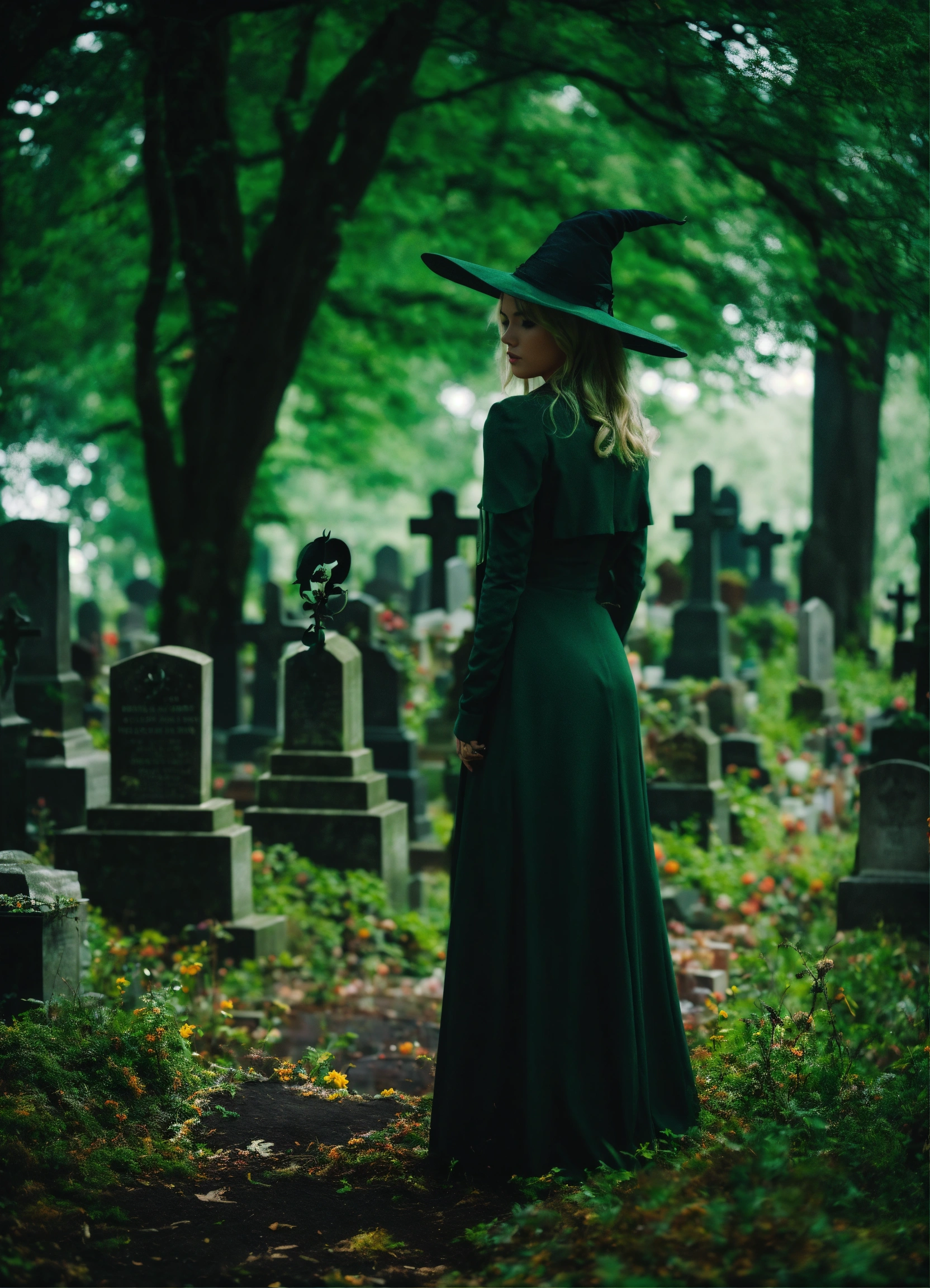 Lexica - Cemetary with green witches
