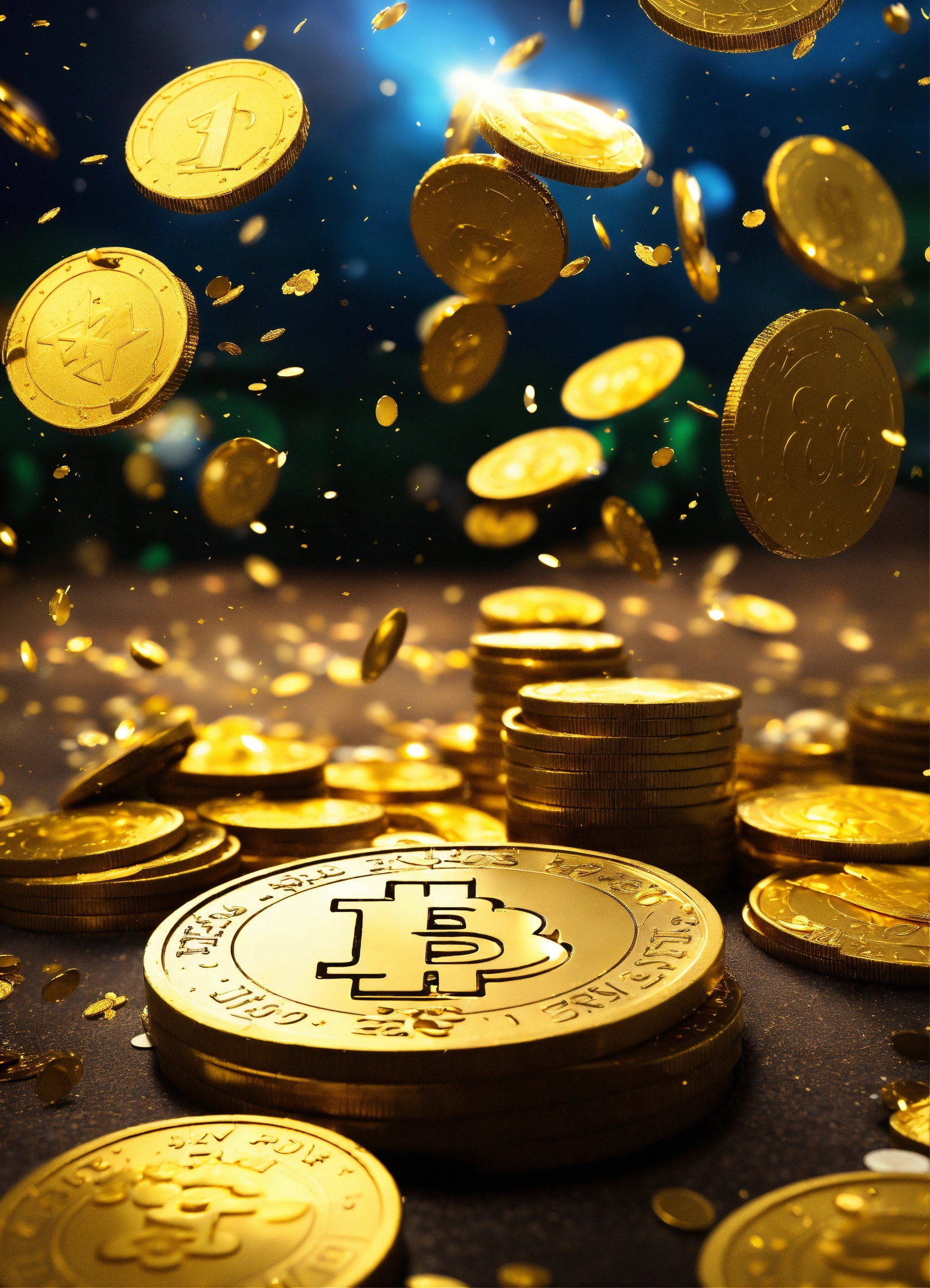 Lexica - Gold coins, poker chips, scattered gold coins, gold coing ...