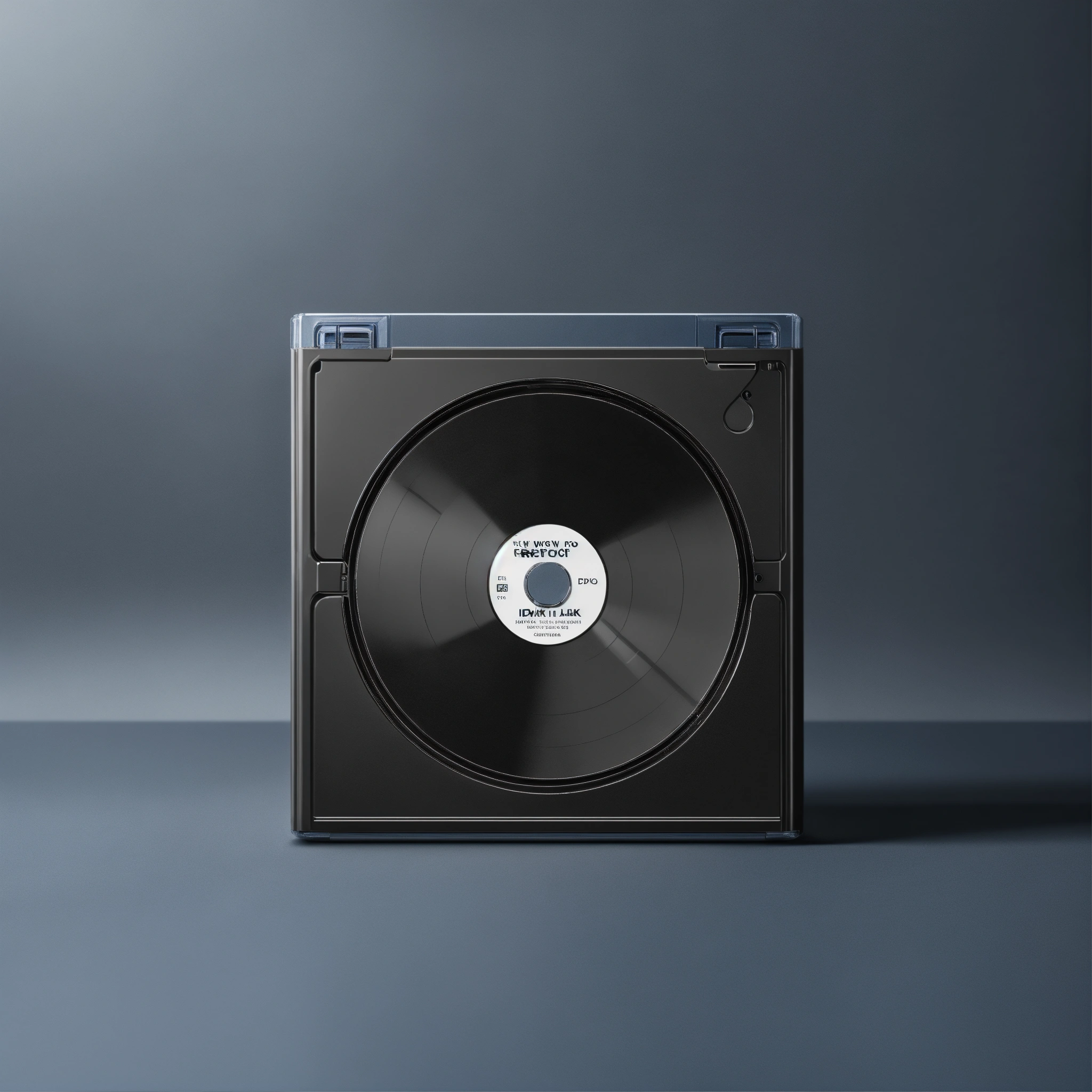 Lexica - (((FRONT VIEW))) full screen photorealistic compact disk case ...