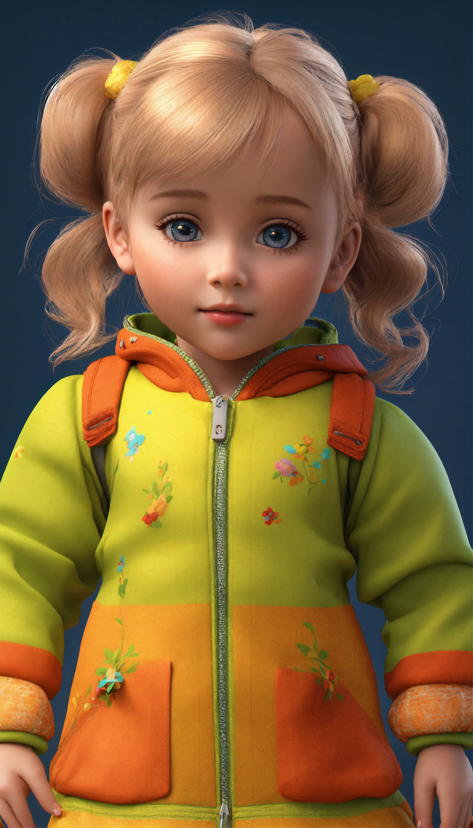 Lexica - A very beautiful young 2years girl old , full body image of a cute little girl ...