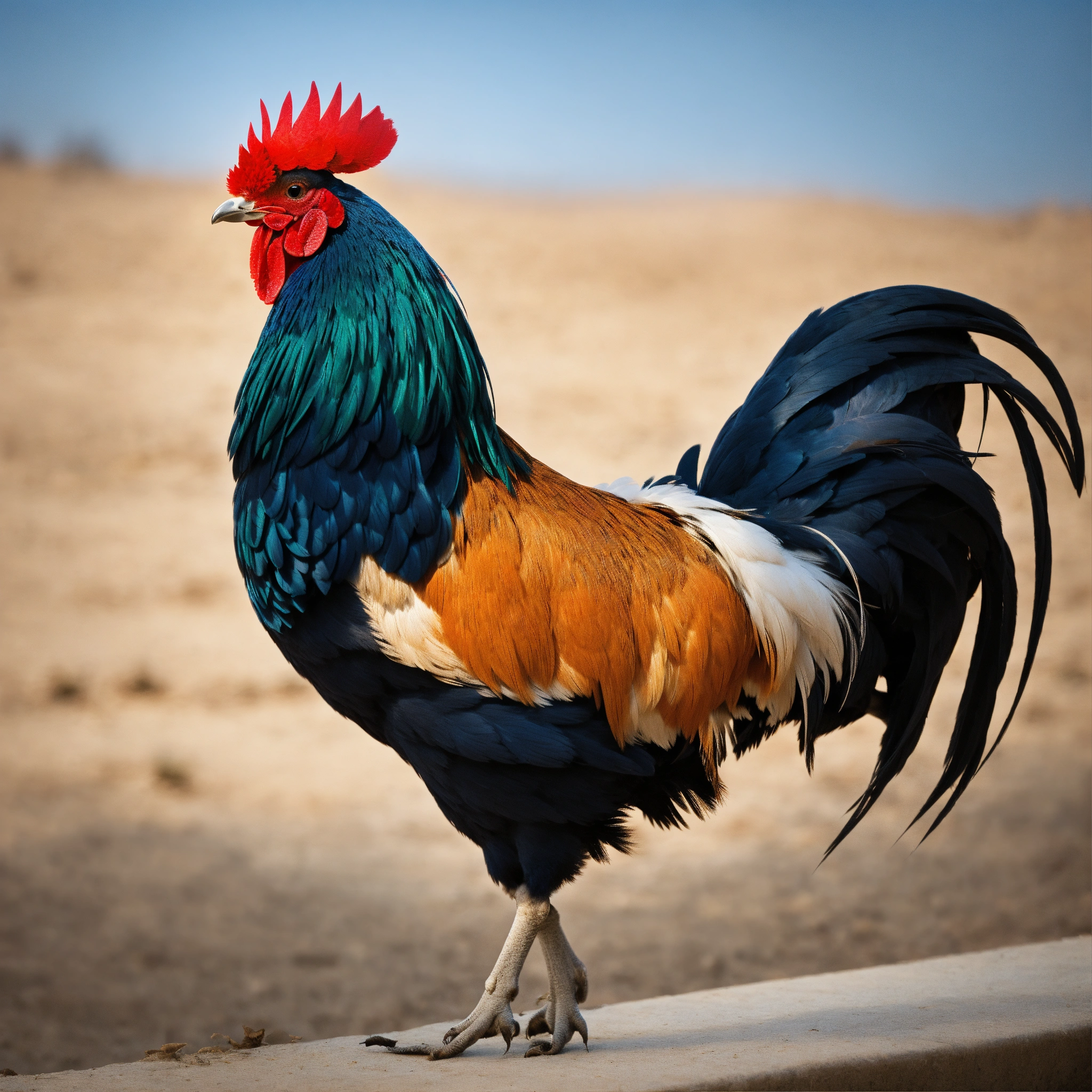 Lexica - A rooster crows in an Arab-Islamic atmosphere