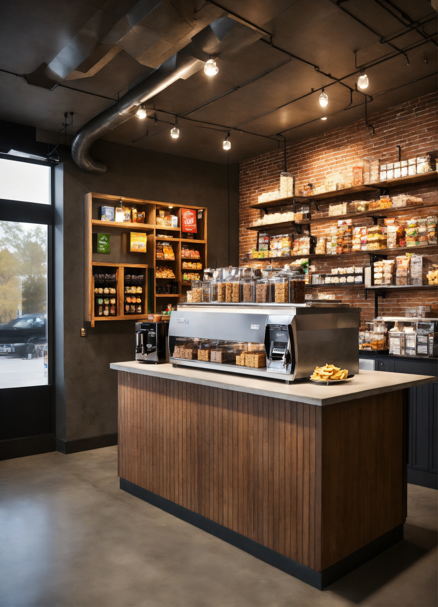 Lexica - A self serve breakroom snack bar with snacks on an easy to ...