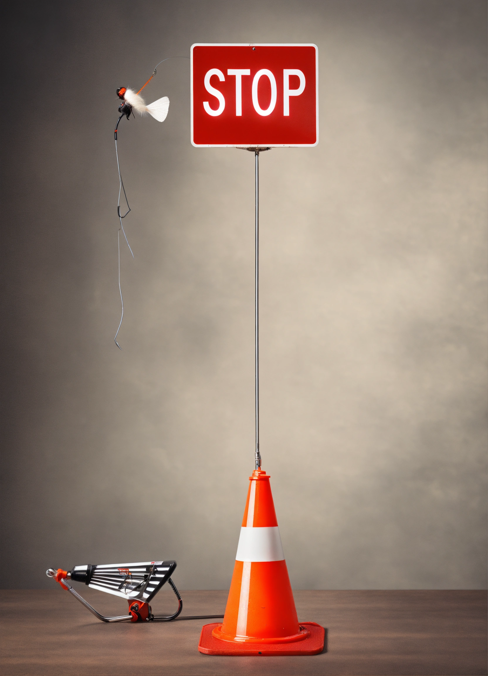 Lexica - Objects suspended in the air danger sign, stop sign, traffic ...