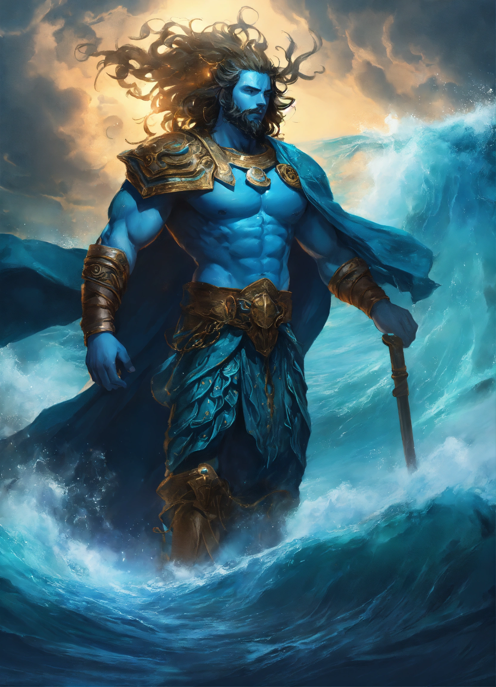 Lexica - A celestial Blue-skinned God of the Seas, Storms, and ... Lexica - A celestial Blue-skinned God of the Seas, Storms, and ...