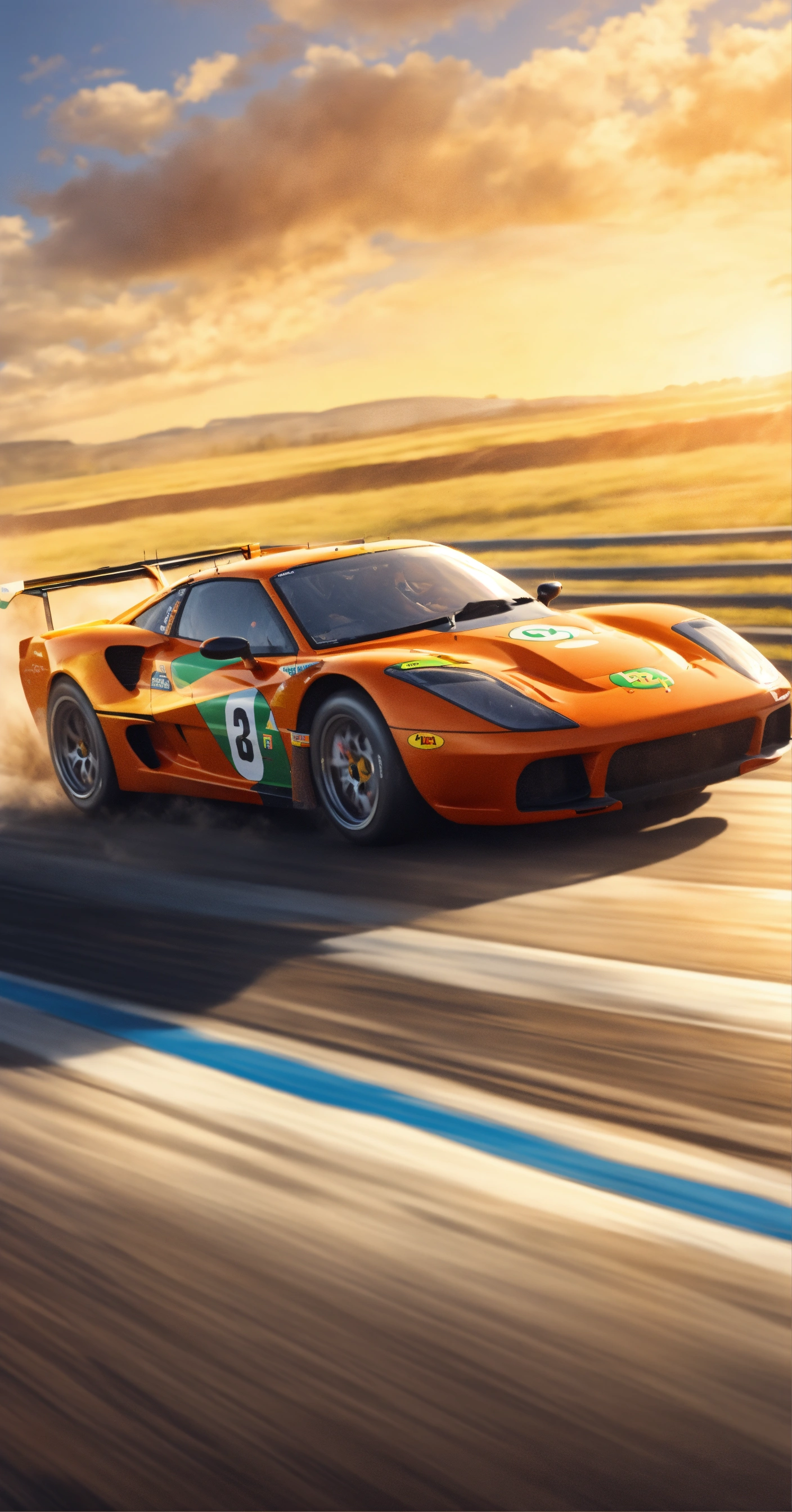 Lexica - Create a picture of a cat as a fearless race car driver ...