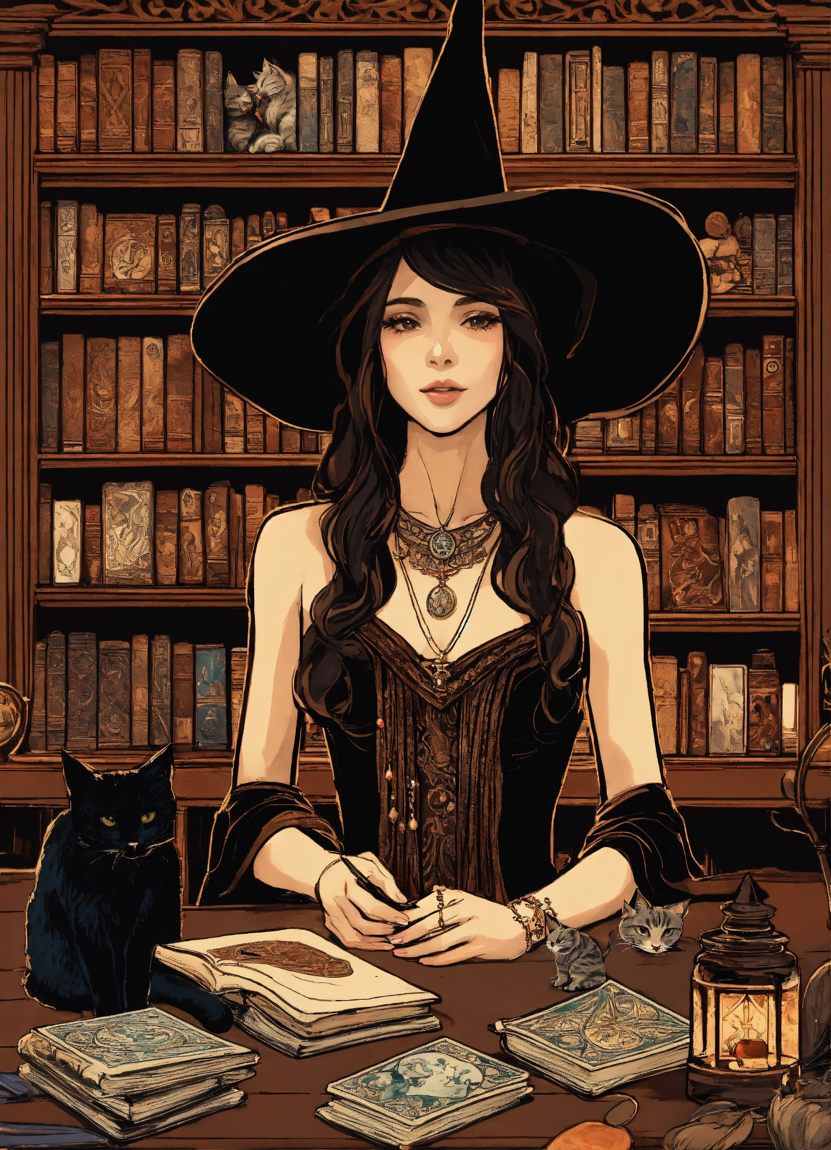 Lexica - Art nouveau artistic image of a dreamlike artistic image of ...