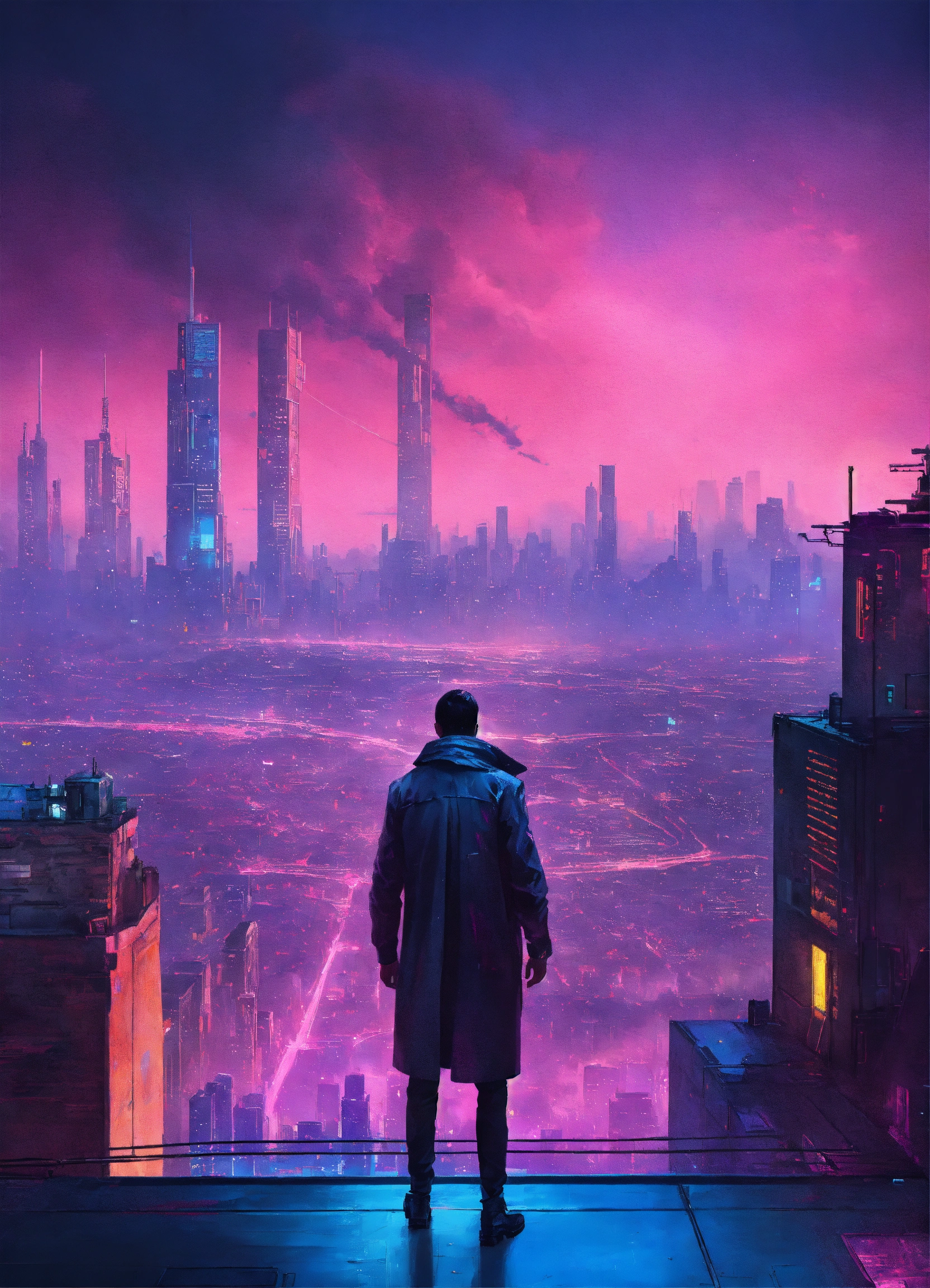 Lexica - A realistic and detailed picture of a dystopian cyberpunk ...