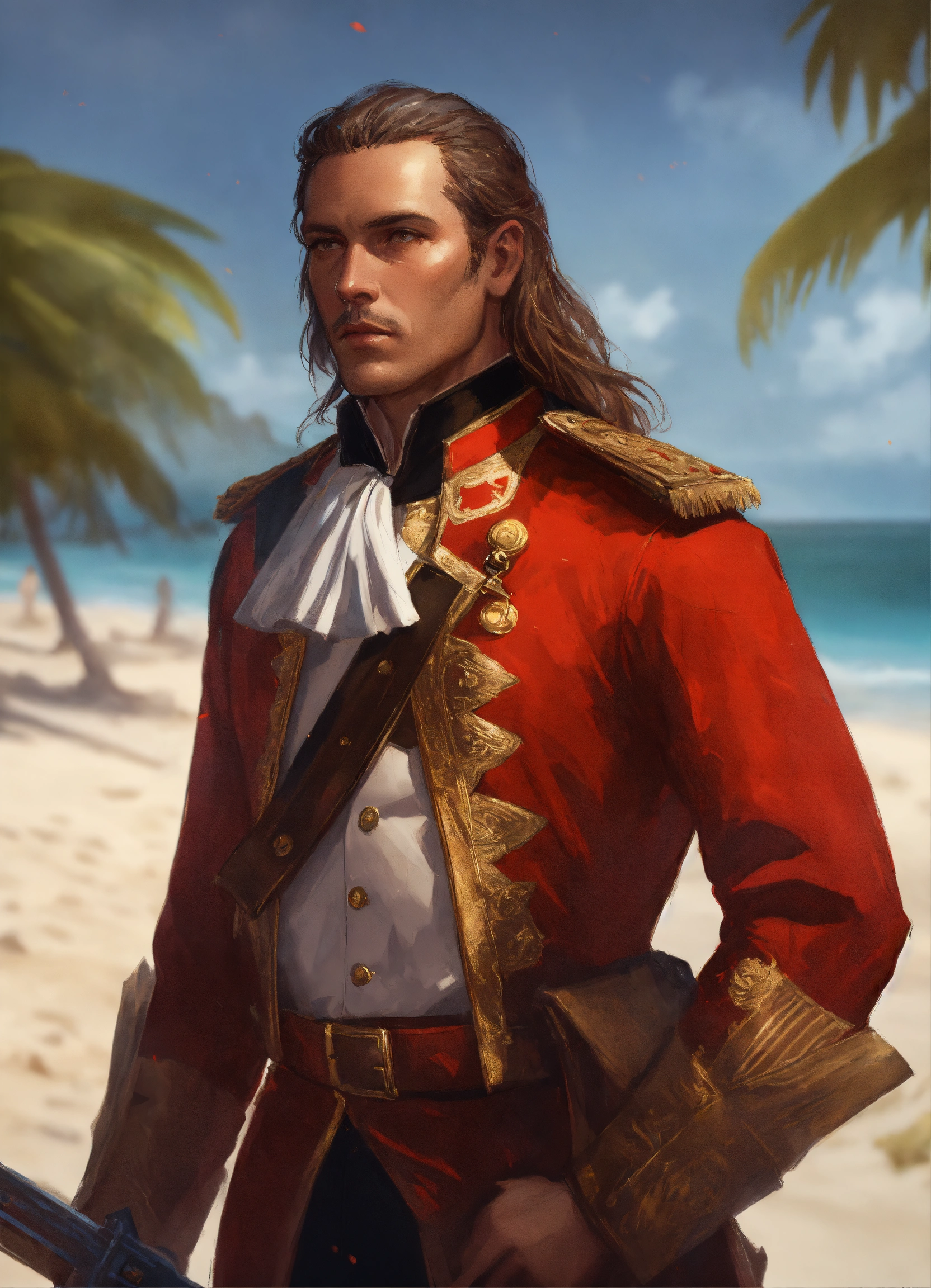 Lexica - Closer Up, Defiant and dangerous veteran male British colonial ...