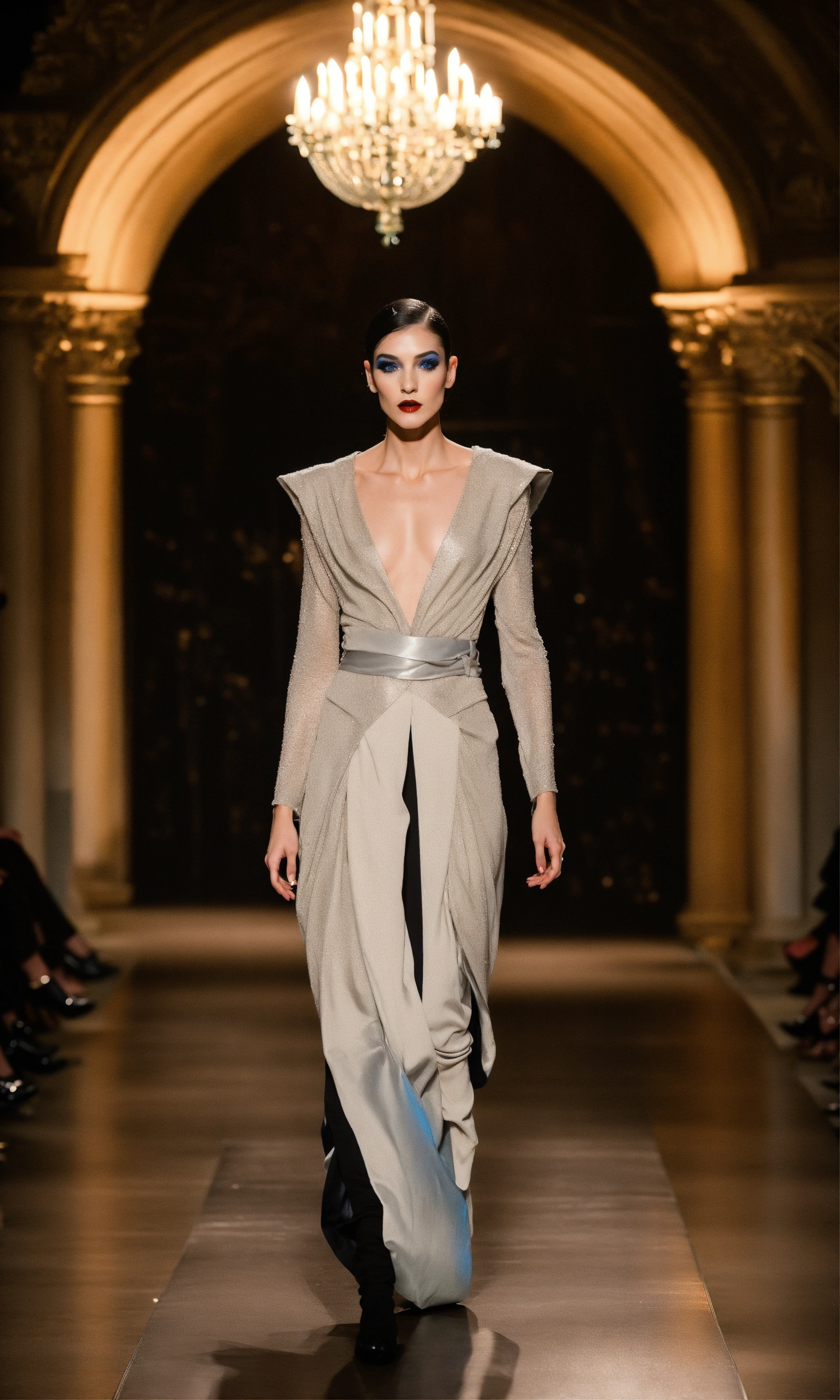 Lexica - Lothlorien androgynous royal vampire walking runway during ...