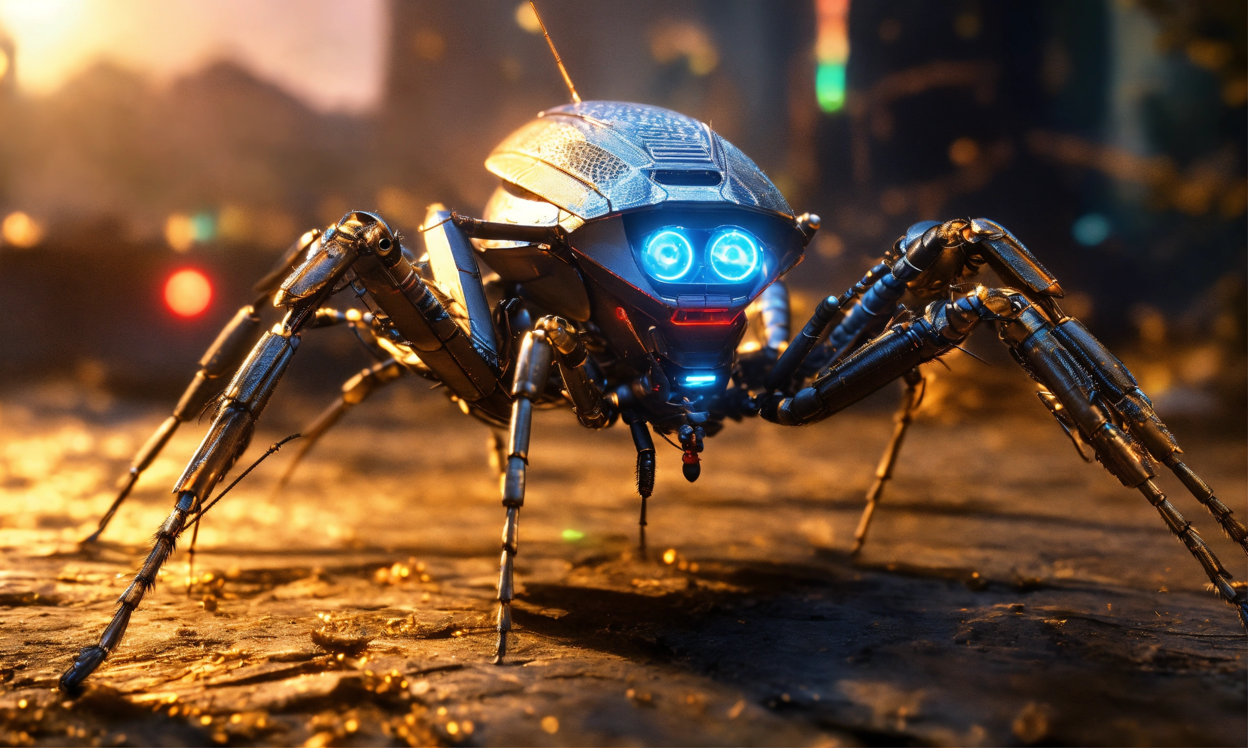 Lexica - Swarms of cyborg insects with armored spider like legs, large ...