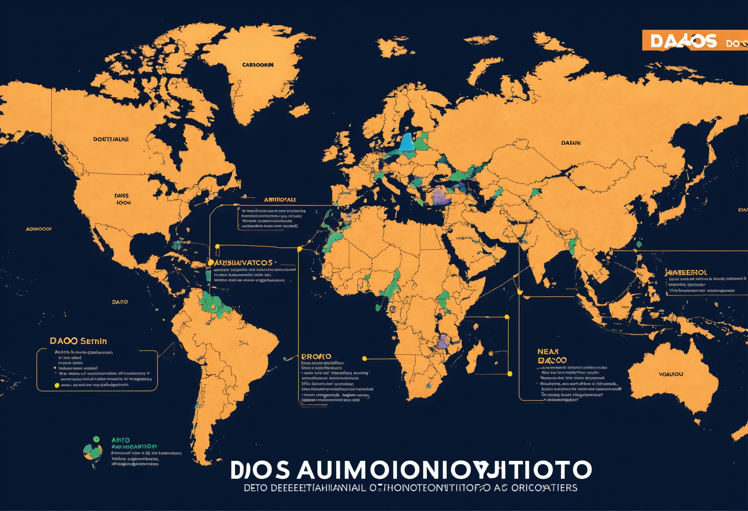 Lexica - Decentralized Autonomous Organizations (DAOs) shown by the ...
