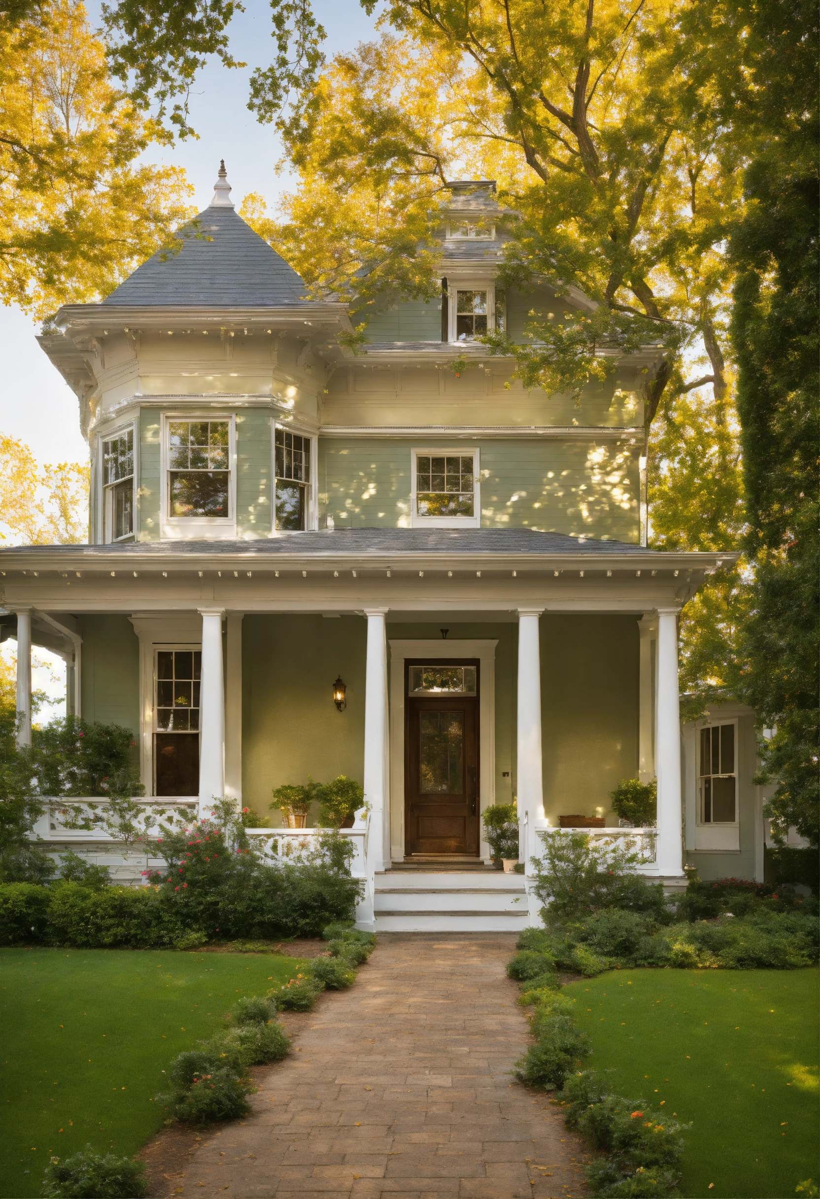 Lexica - 1920s colonial revival house