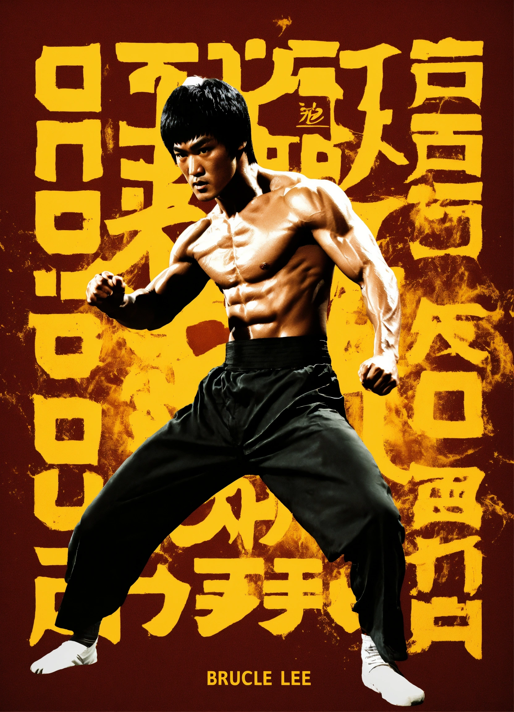 Lexica - Create image of Bruce lee