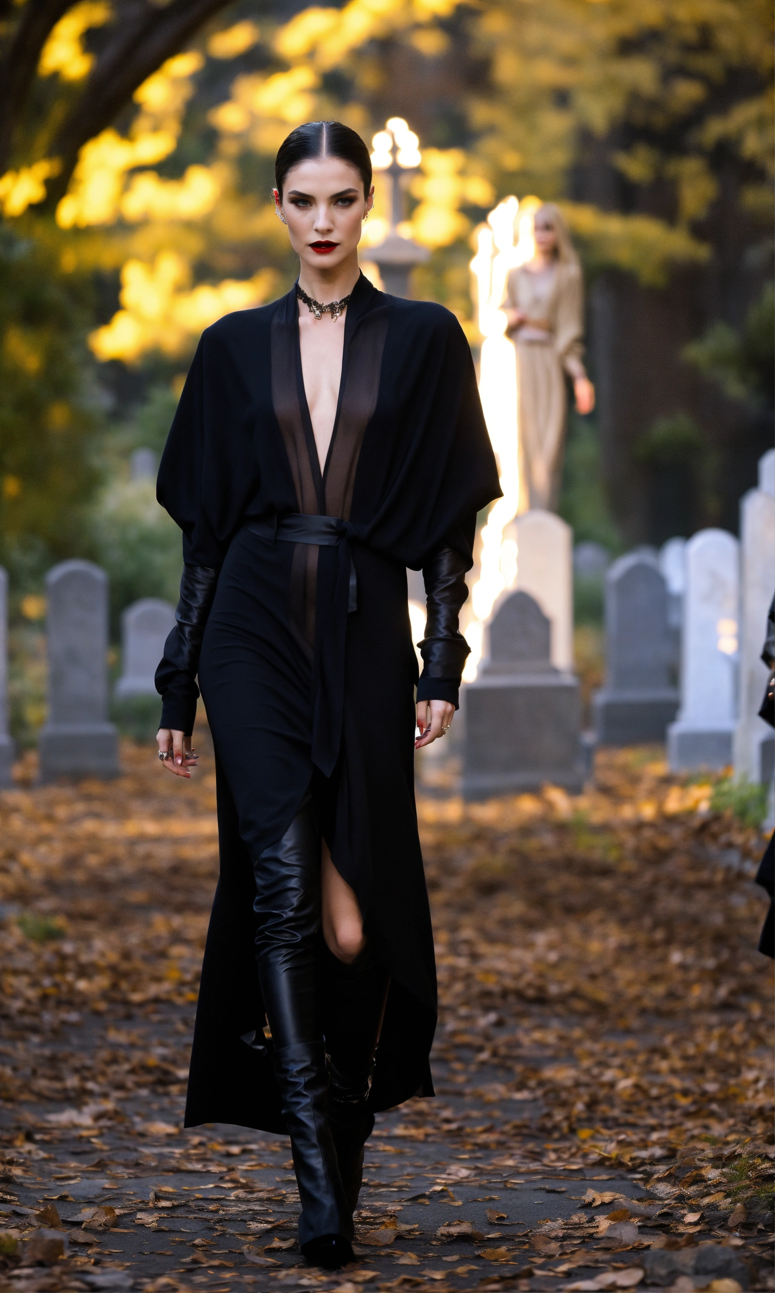 Lexica - Lothlorien androgynous vampires walking runway during vamp ...