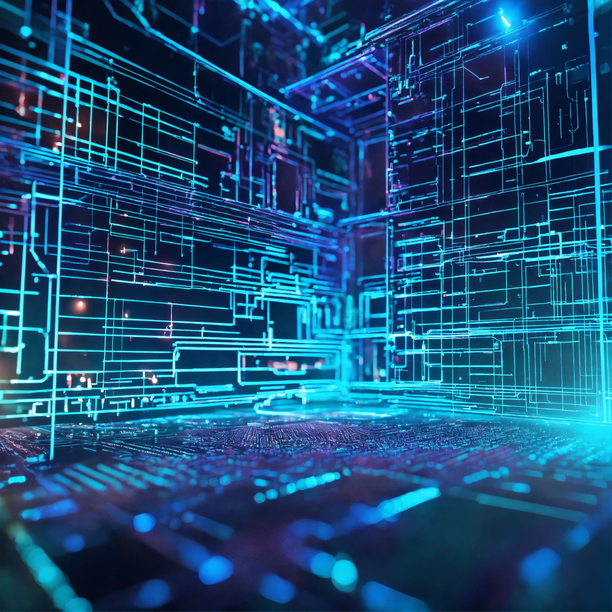 Lexica - Ultra realistic bright photo of a very high tech 3d software ...