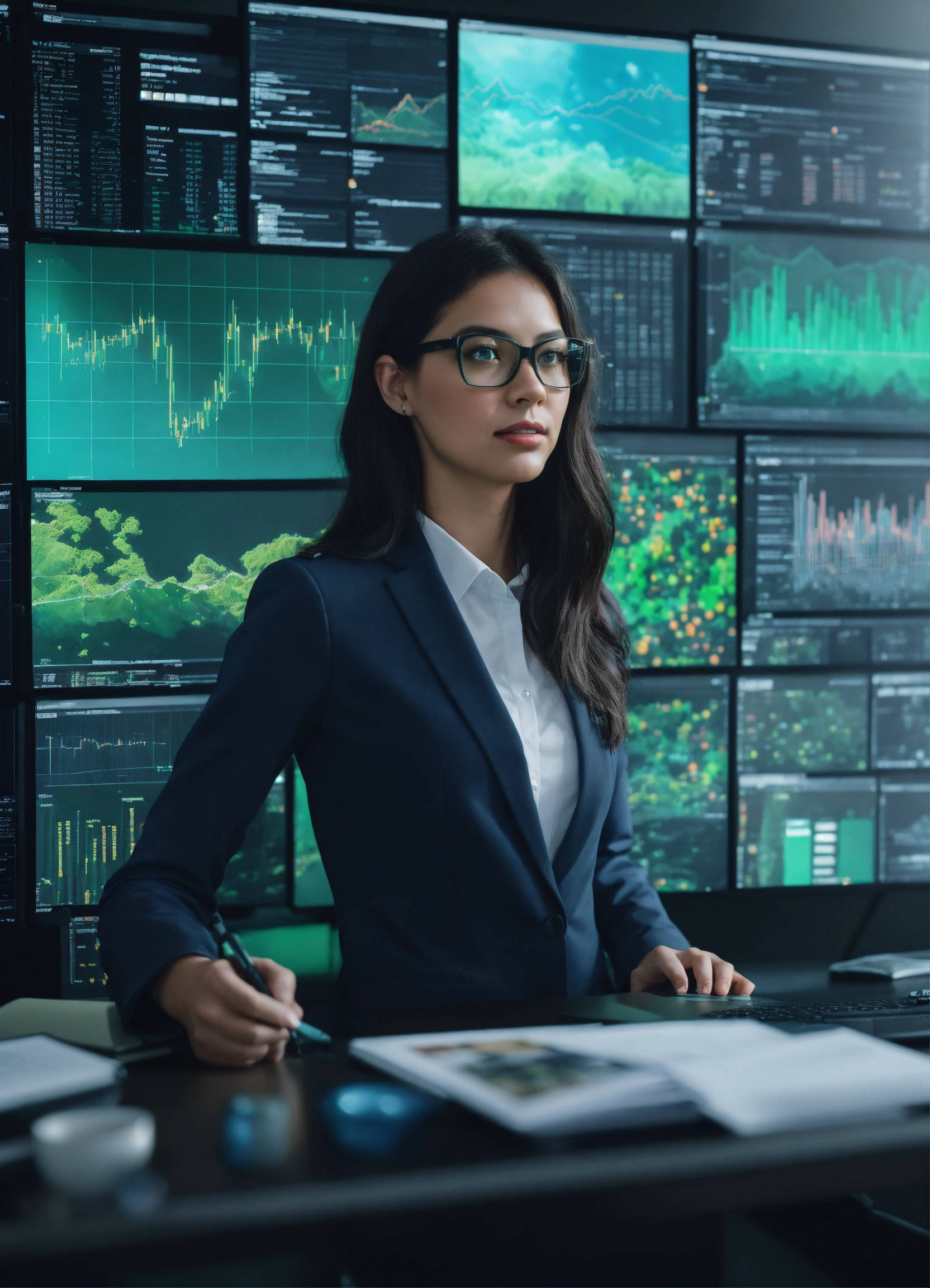 Lexica - Virtual assistant surrounded by high-quality images of people ...