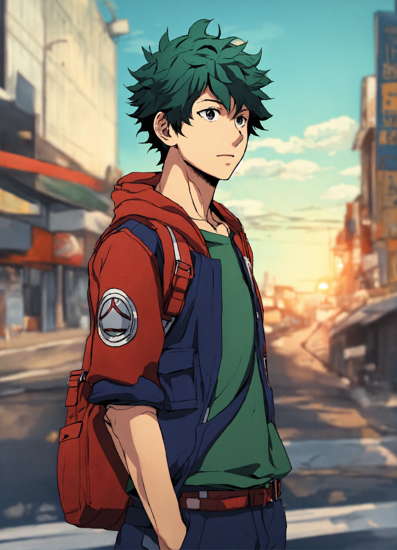 Lexica - Anime style, Kohei Horikoshi. My Hero Academia