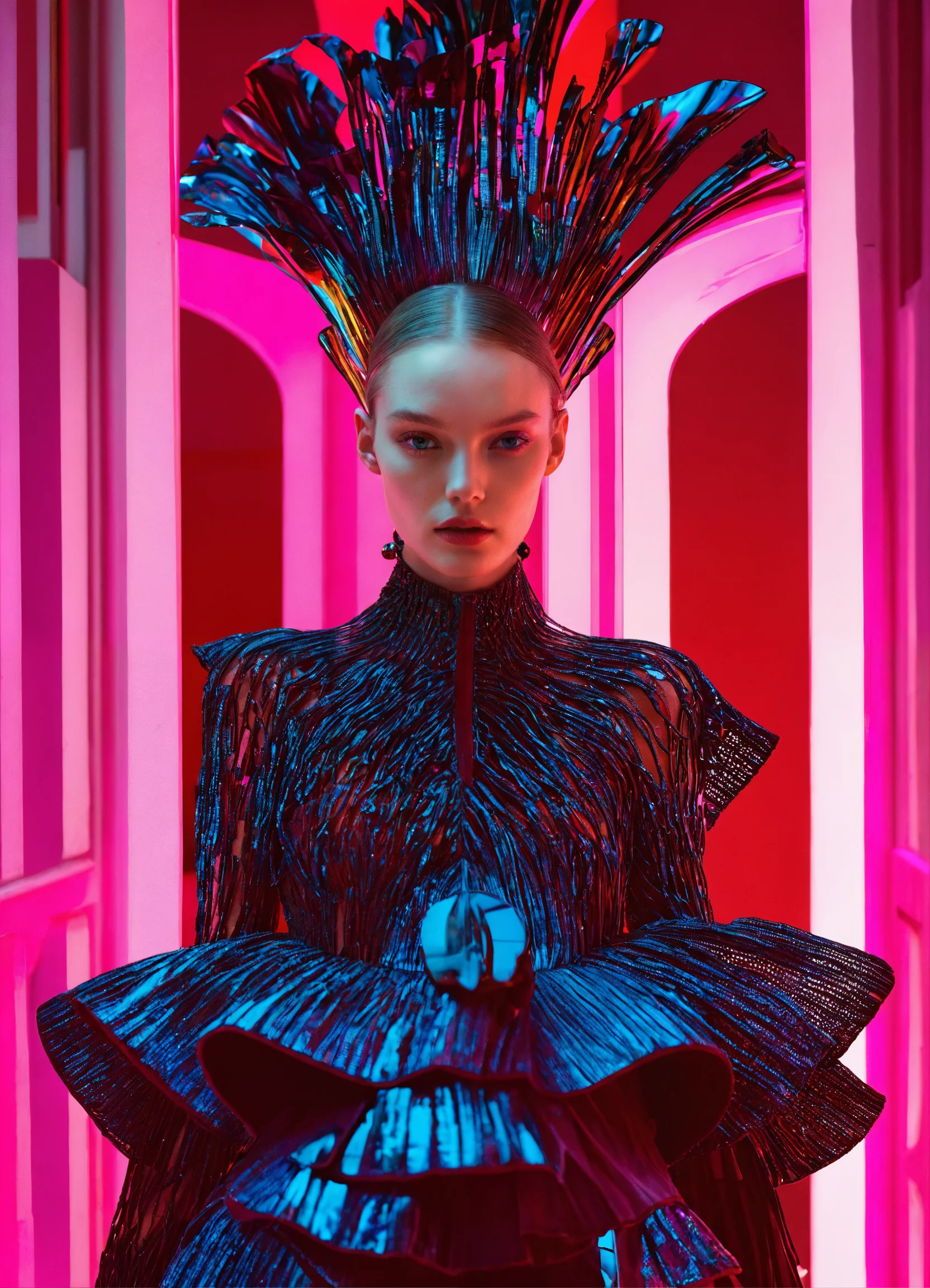 Lexica - Victorian runway model, amazing candid fashion photo, High ...