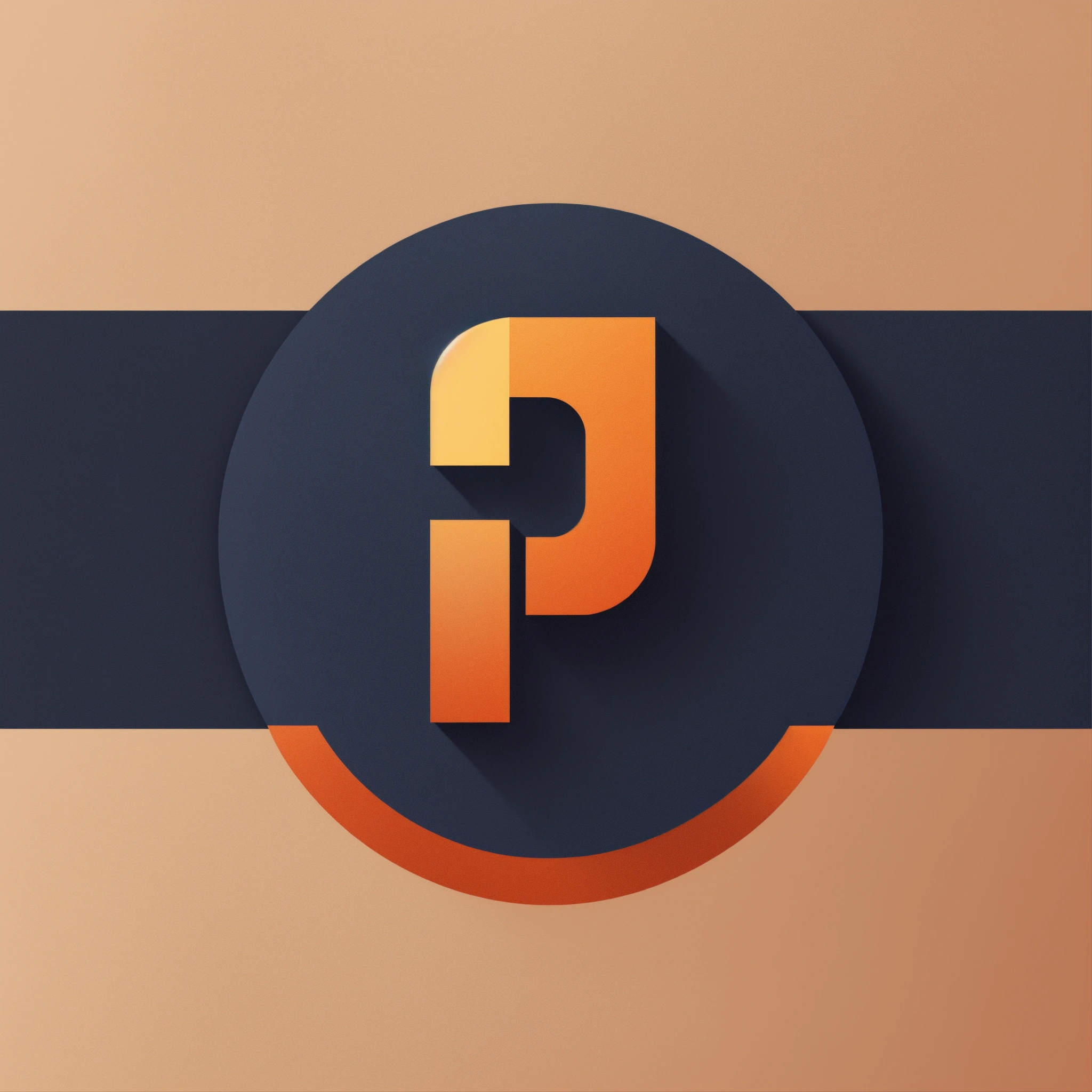 Lexica - A lettermark of letter P, logo, monospaced font, vector, flat ...