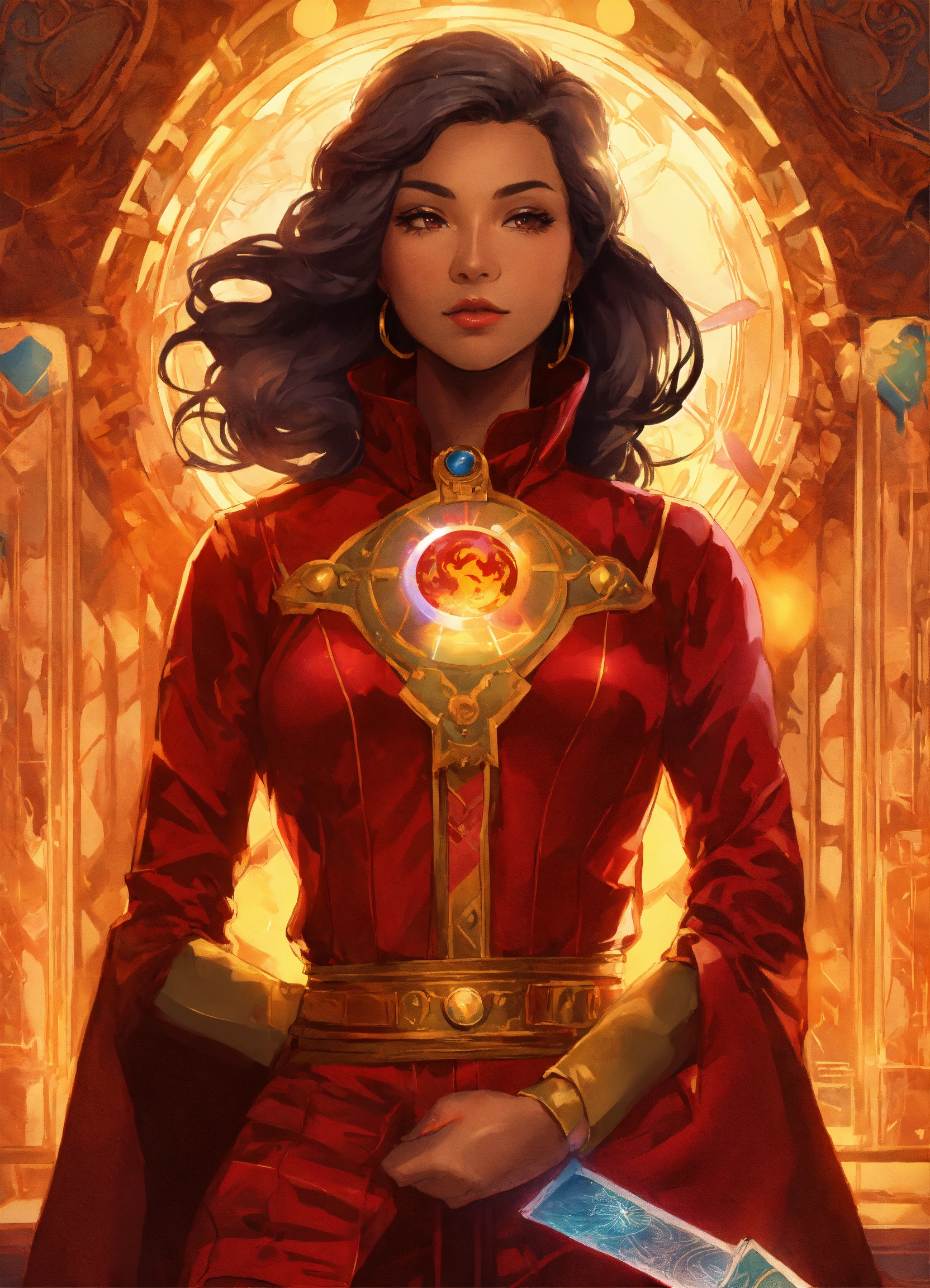 Lexica - Realistic illustration art, ink, Mentor Muse's powers are ...
