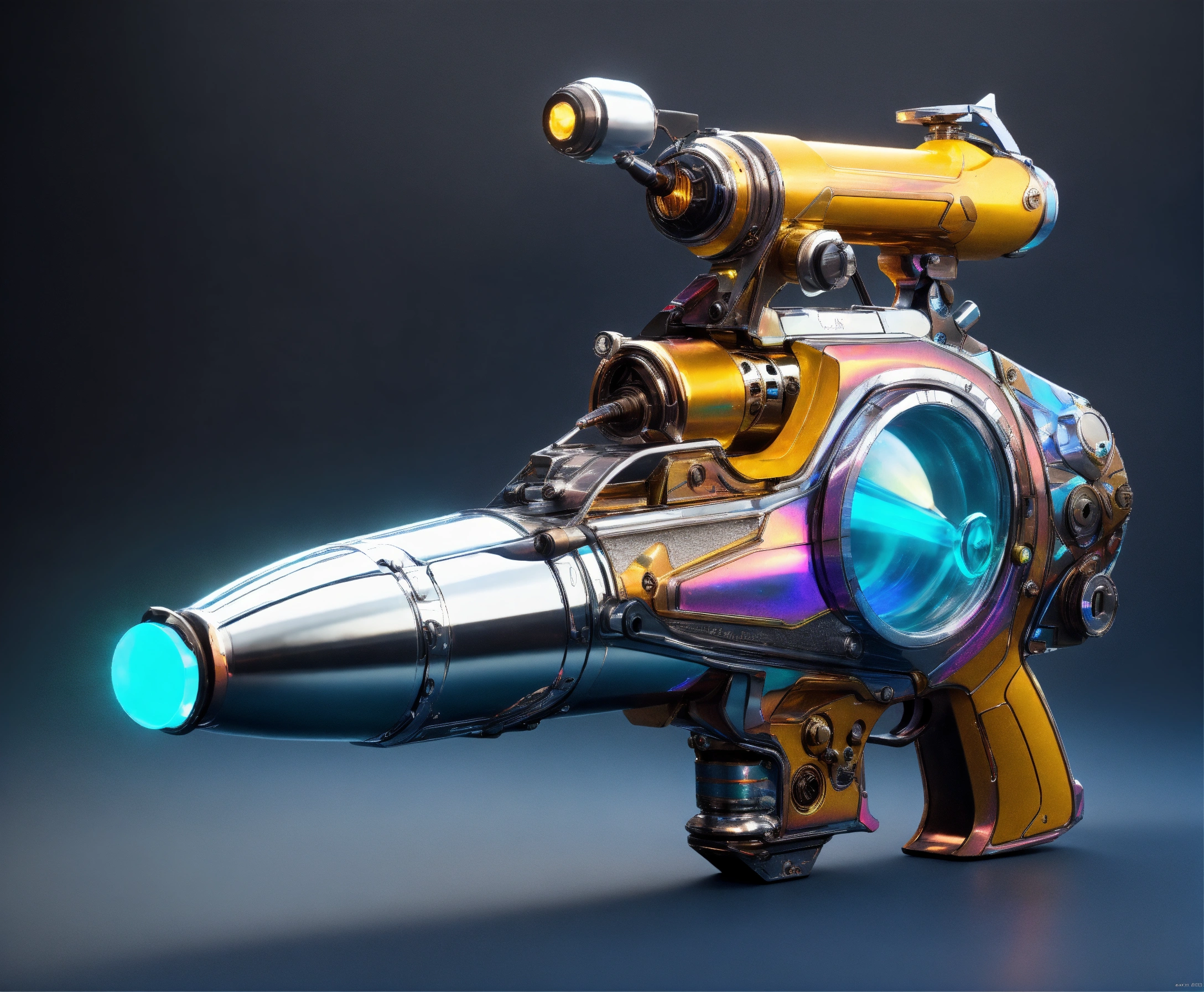 Lexica - A side-view of a unstable exotic matter powered raygun, well ...
