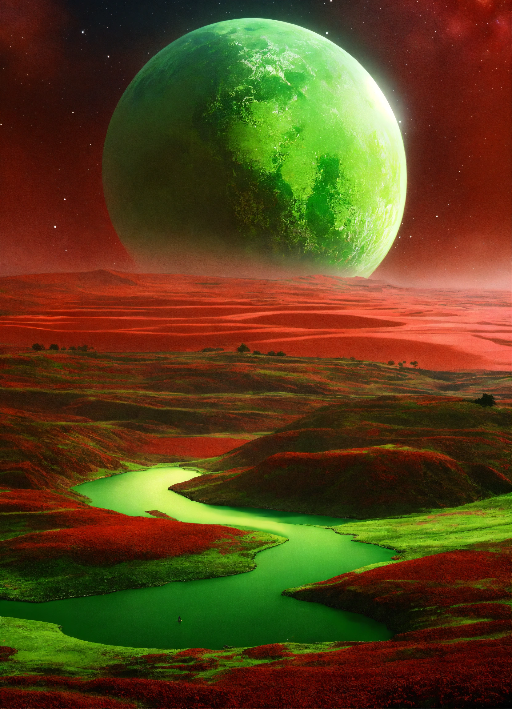 Lexica - Red-green planet