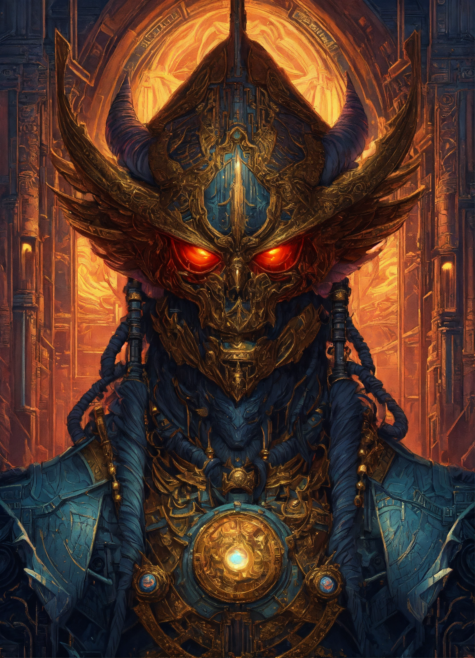 Lexica - A cyclops wearing an epic art, in style of art, highly ...