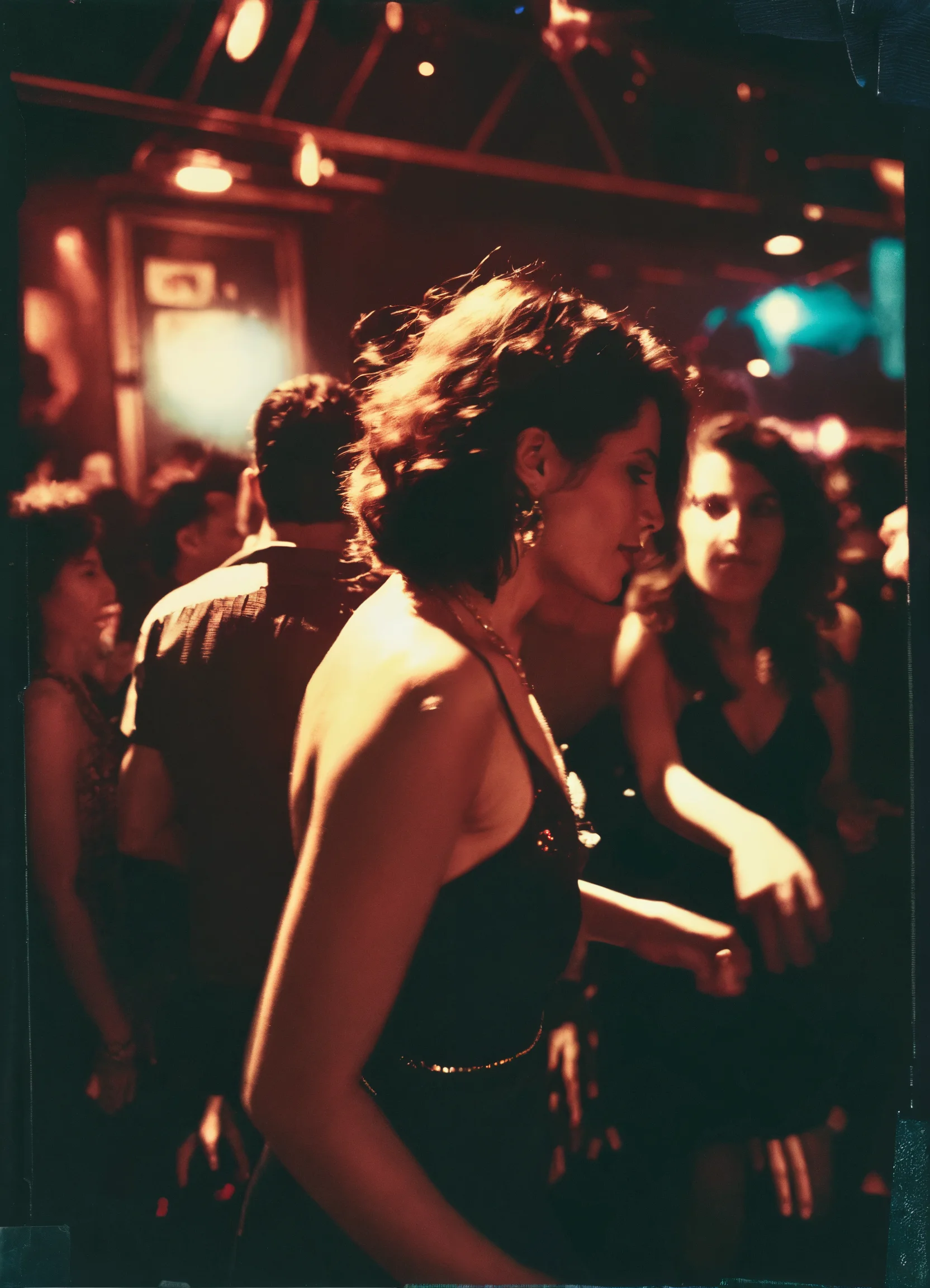 Lexica - Classy people dancing in nightclub, 80's feel, grainy photo ...