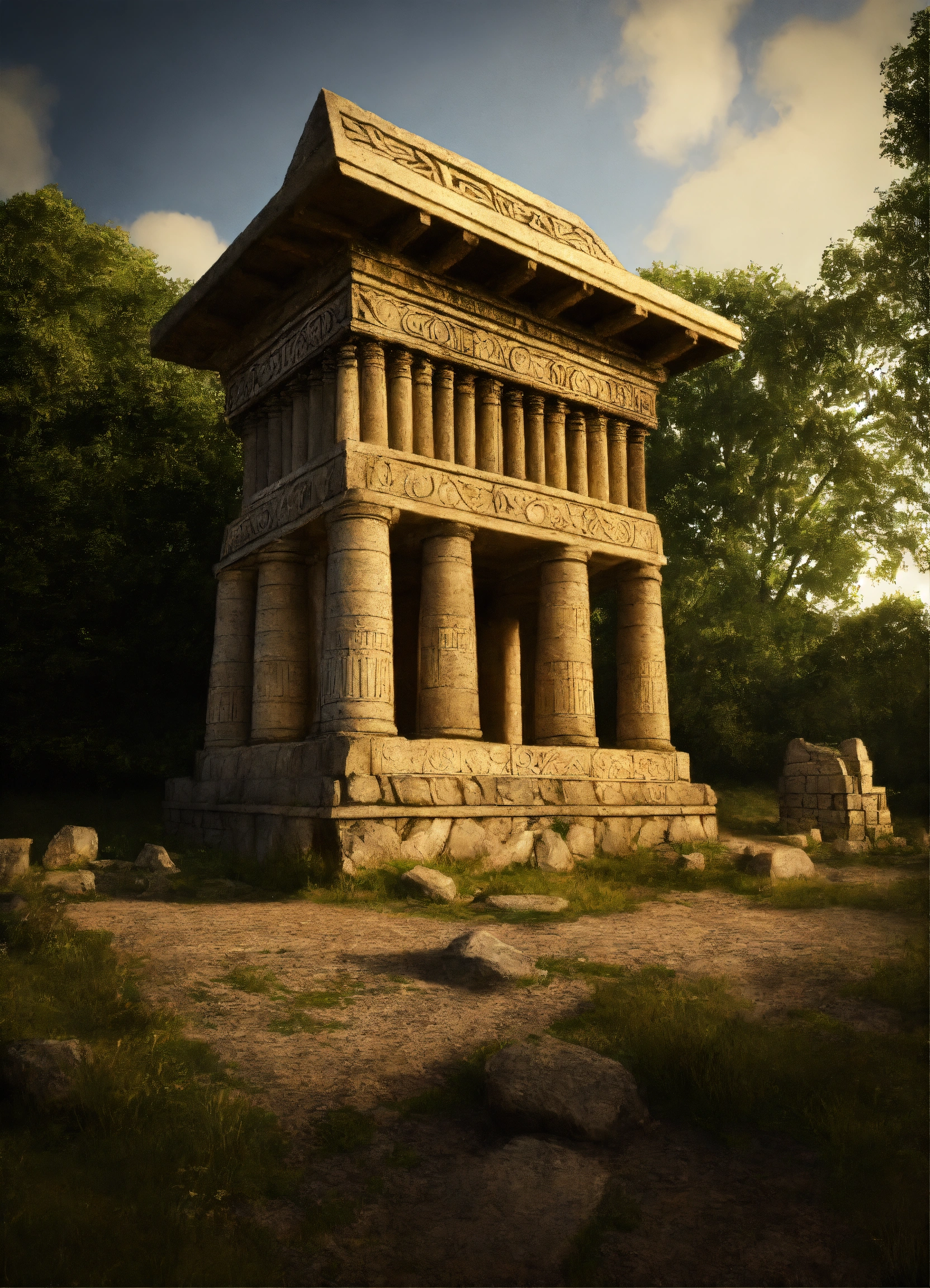 Lexica - Anglo saxon pagan temple