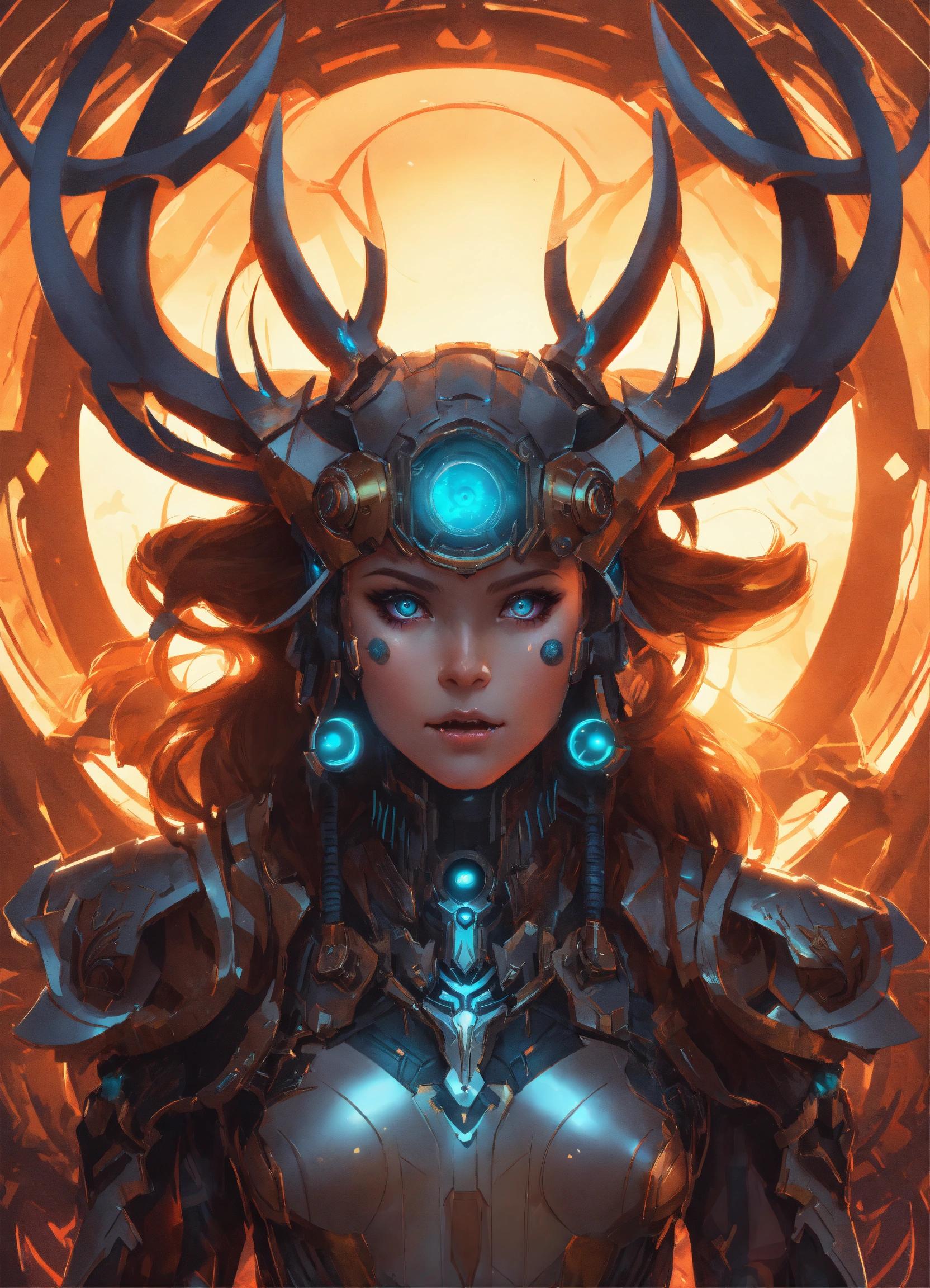 Lexica - Symmetry, demon Caribou horns, extra eyes, multiple eyes ...