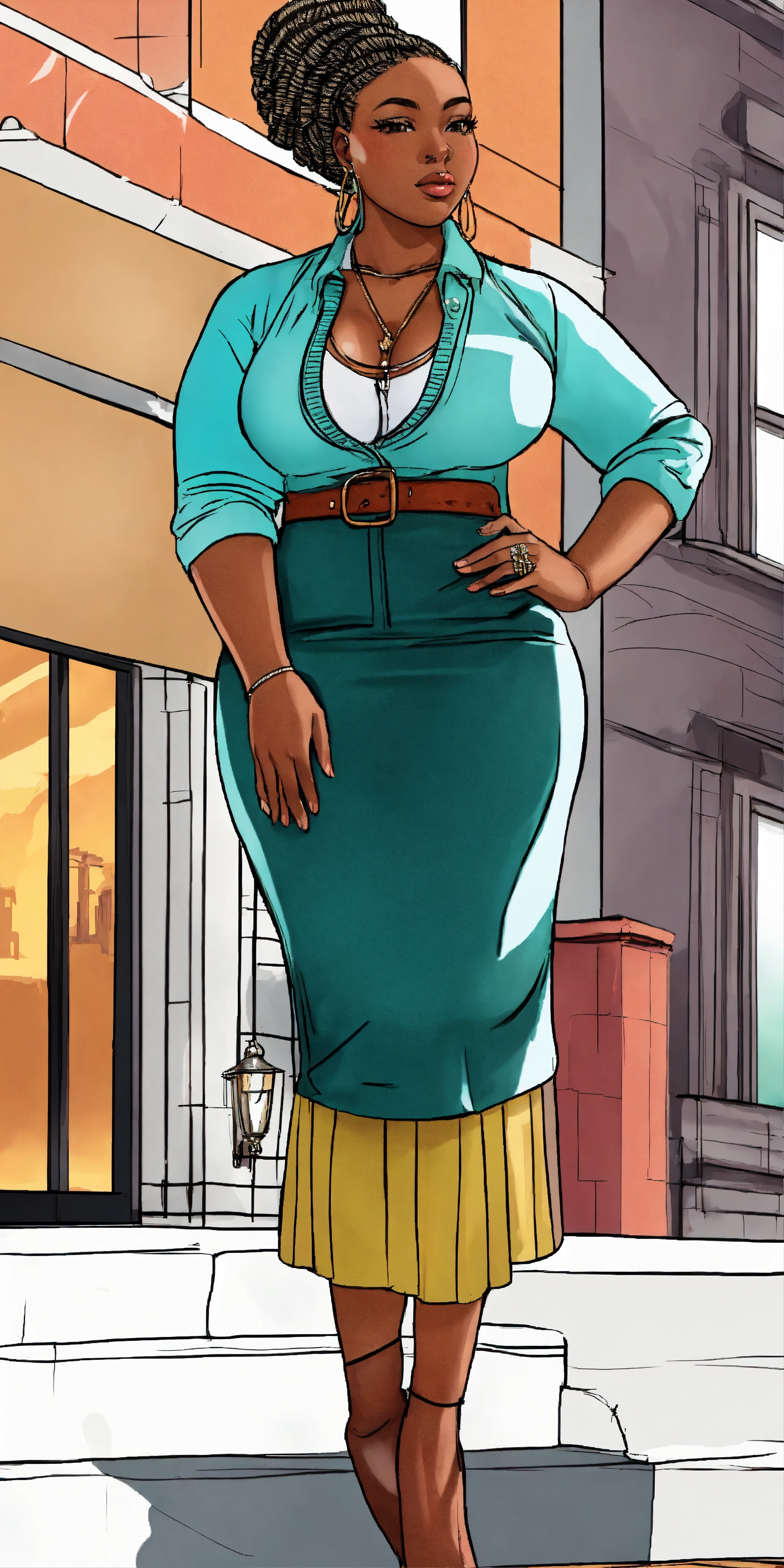 Lexica - African American west African features fully clothed well ...