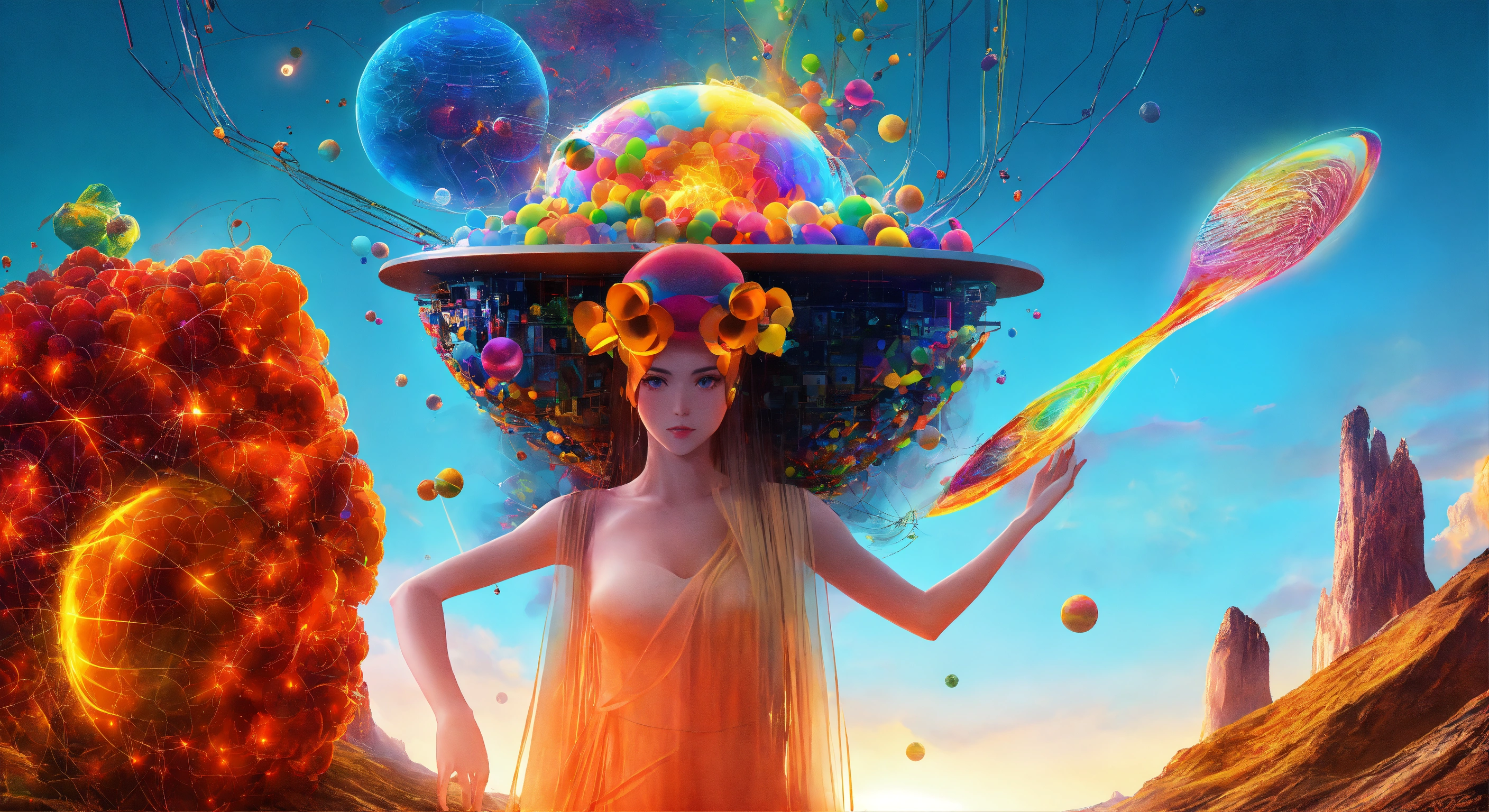 Lexica - Visualize the possibility of Simulation theory in Physics and Humanity, in a digital ...