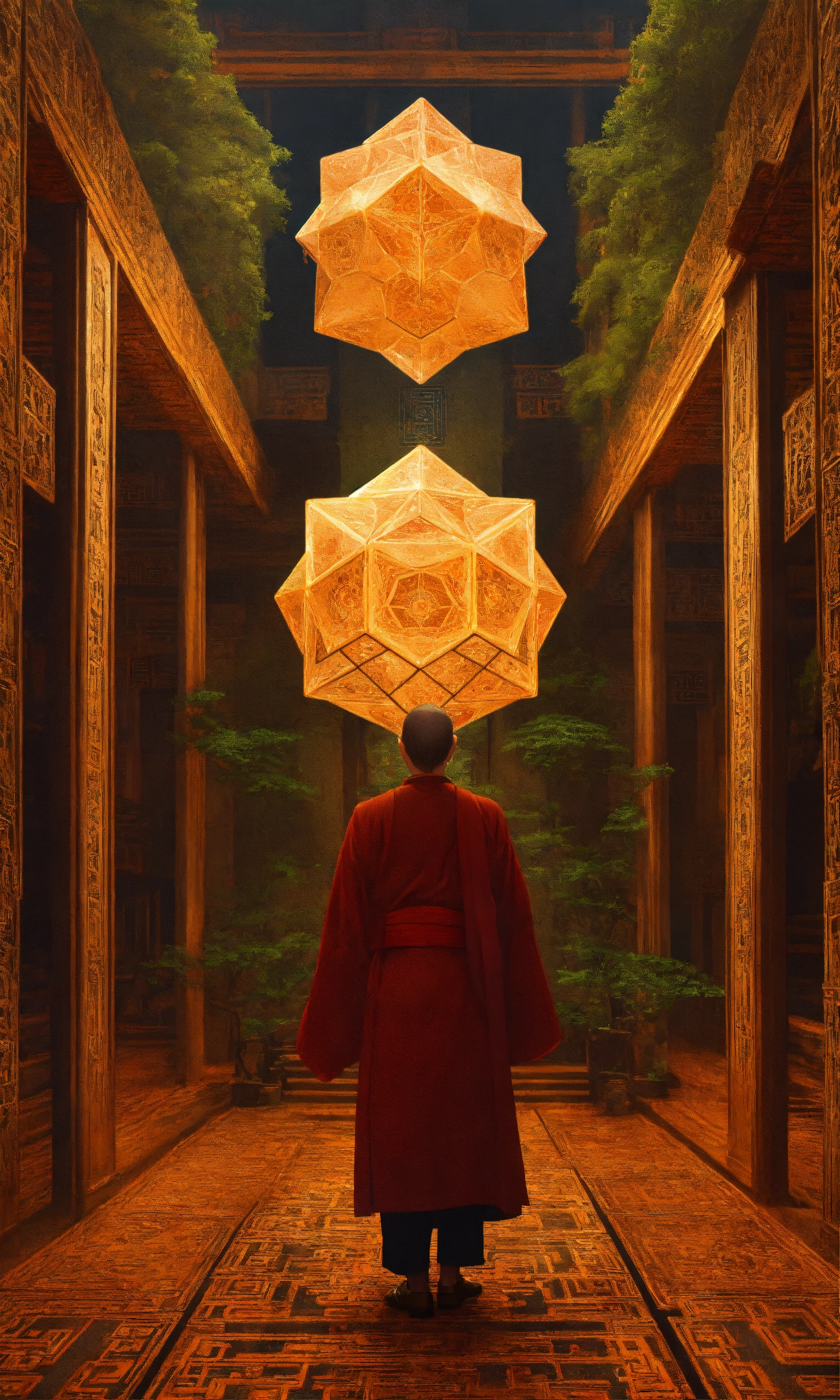 Lexica - Taoist monk octopus tesseract body fractal three point ...