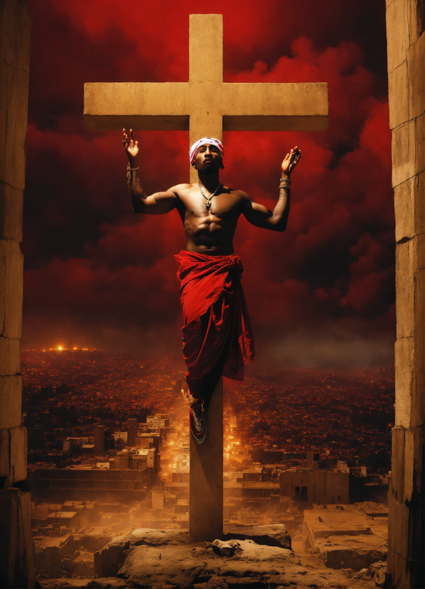 Lexica - (Verse 1) In a Renaissance twist, a scene unfurls, Tupac's ...