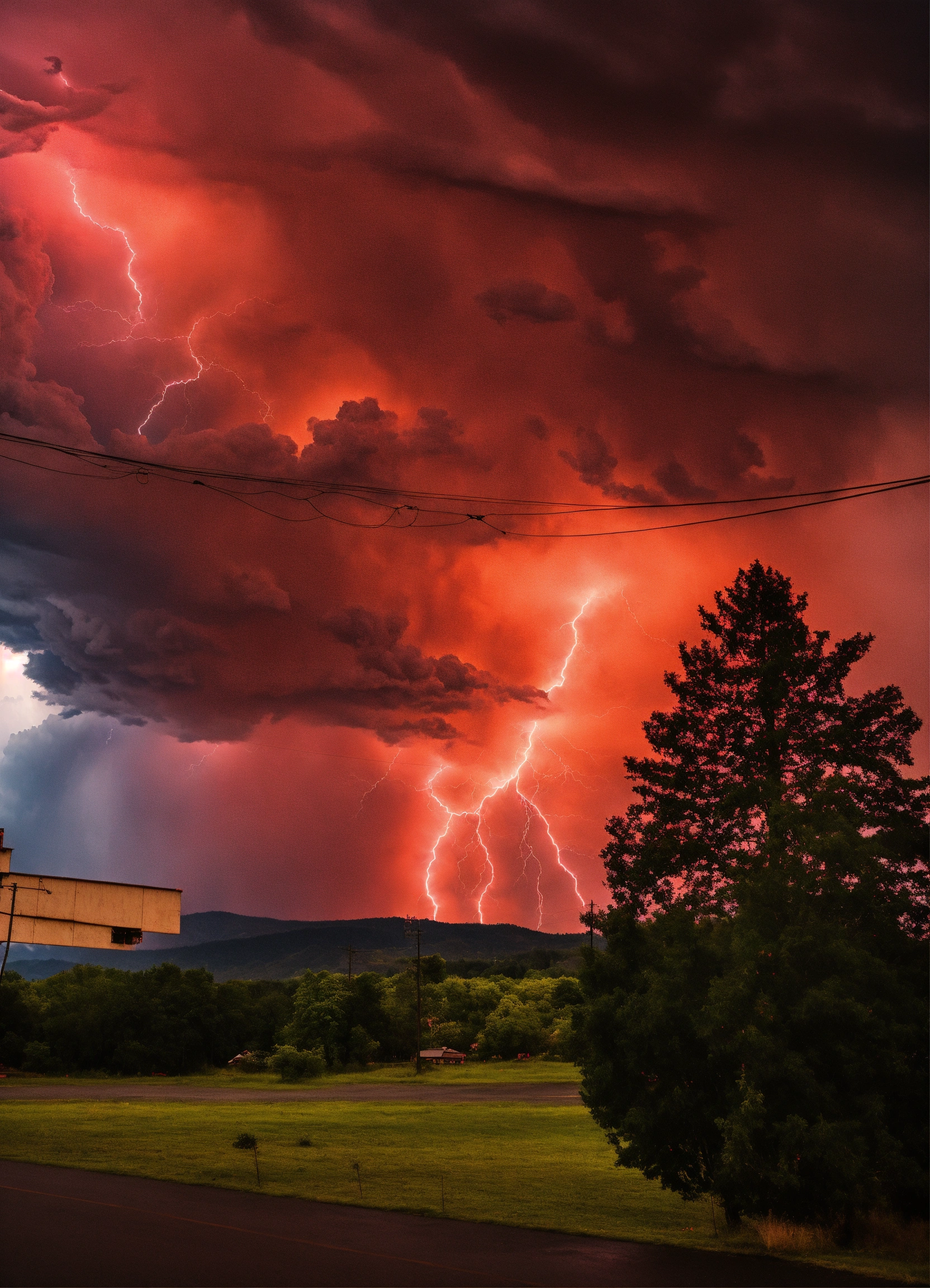 Lexica - Red thunder storm