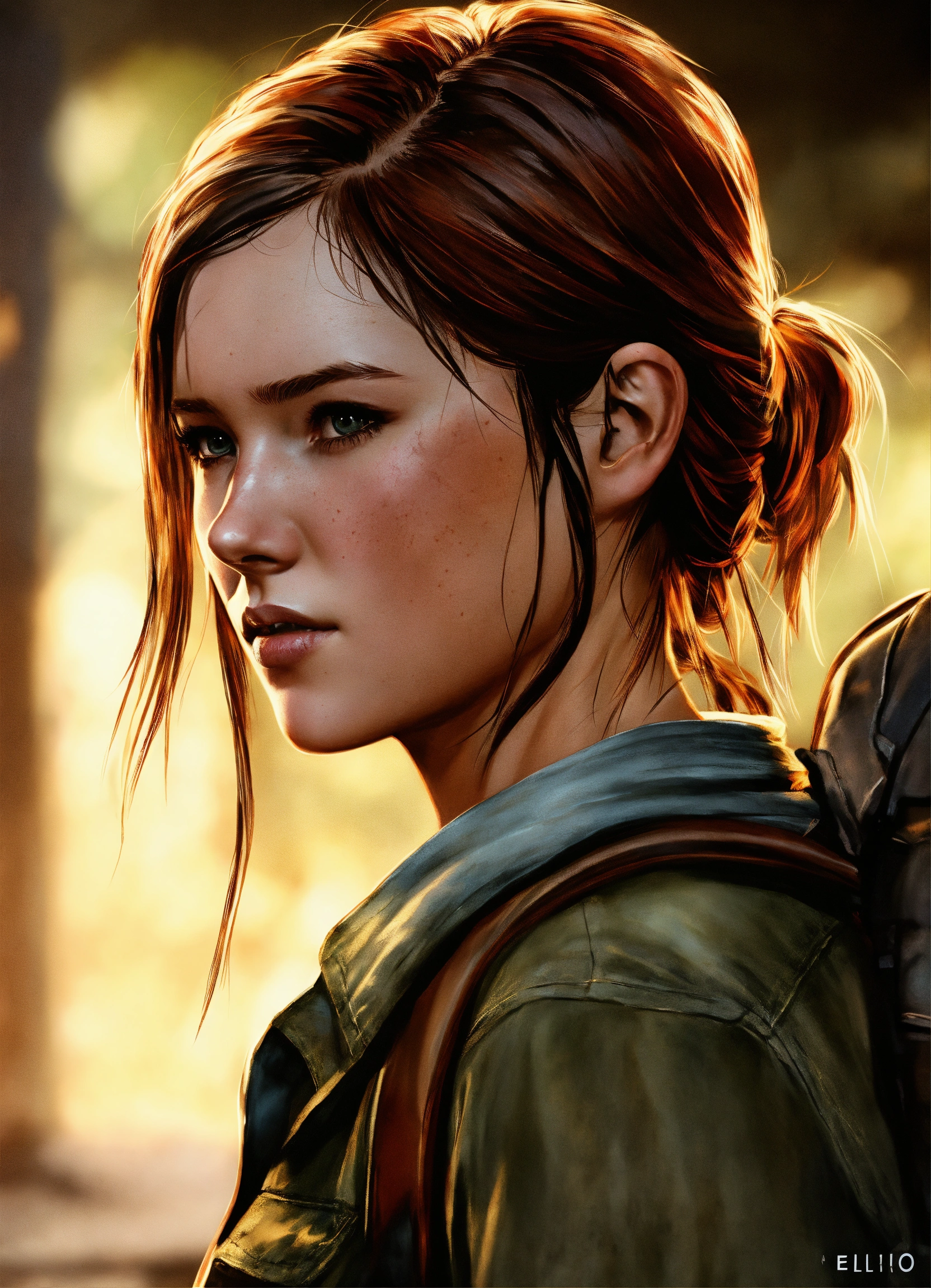 Lexica - Draw Ellie from The Last of Us
